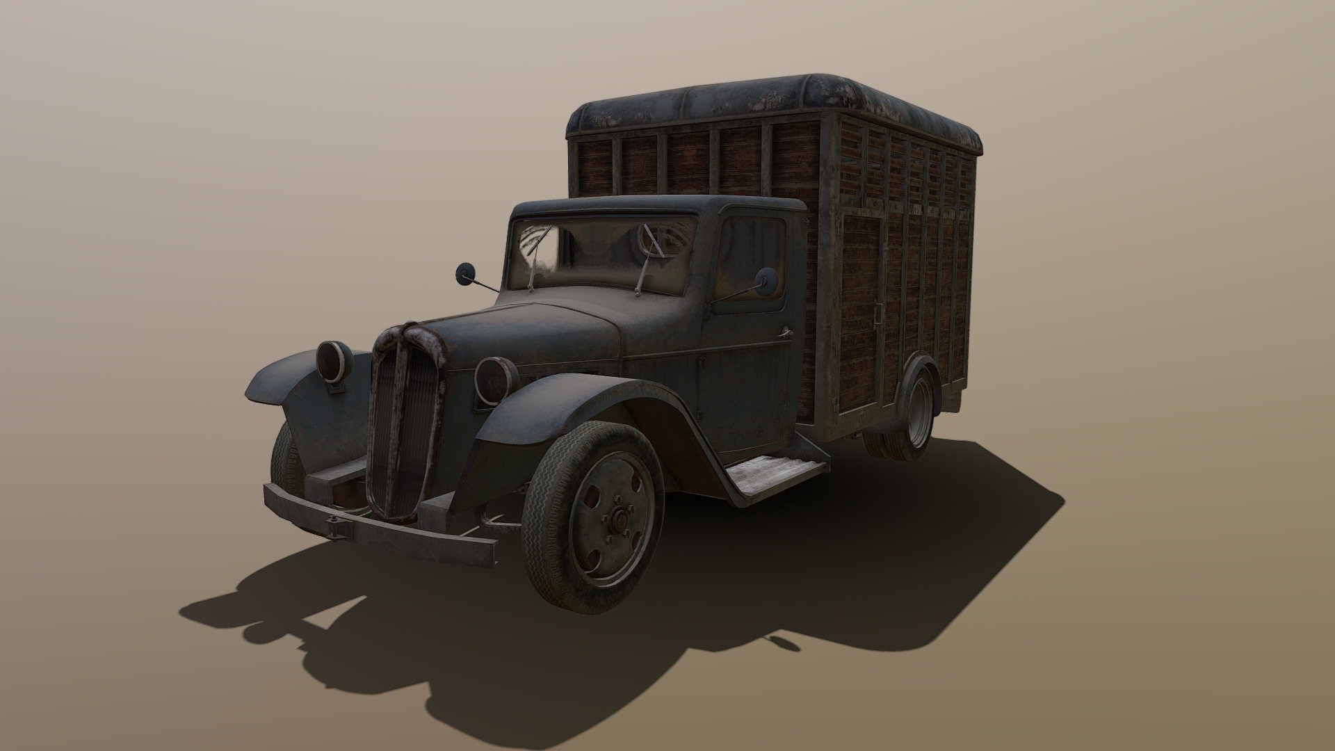 citroen type45 - Download Free 3D model by mamont nikita ...