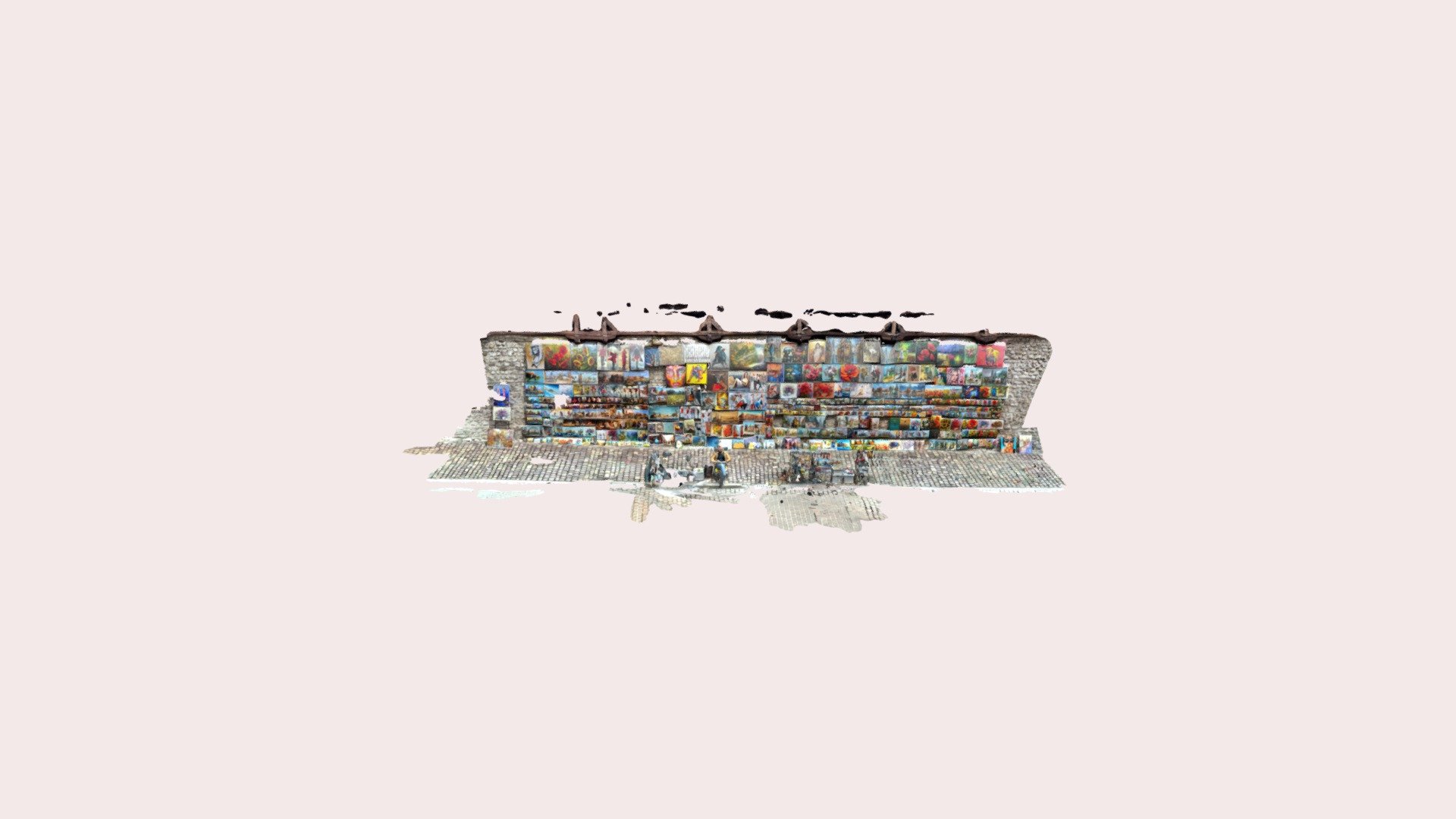 Wall west side - Download Free 3D model by Ahg36 [e6a5662] - Sketchfab