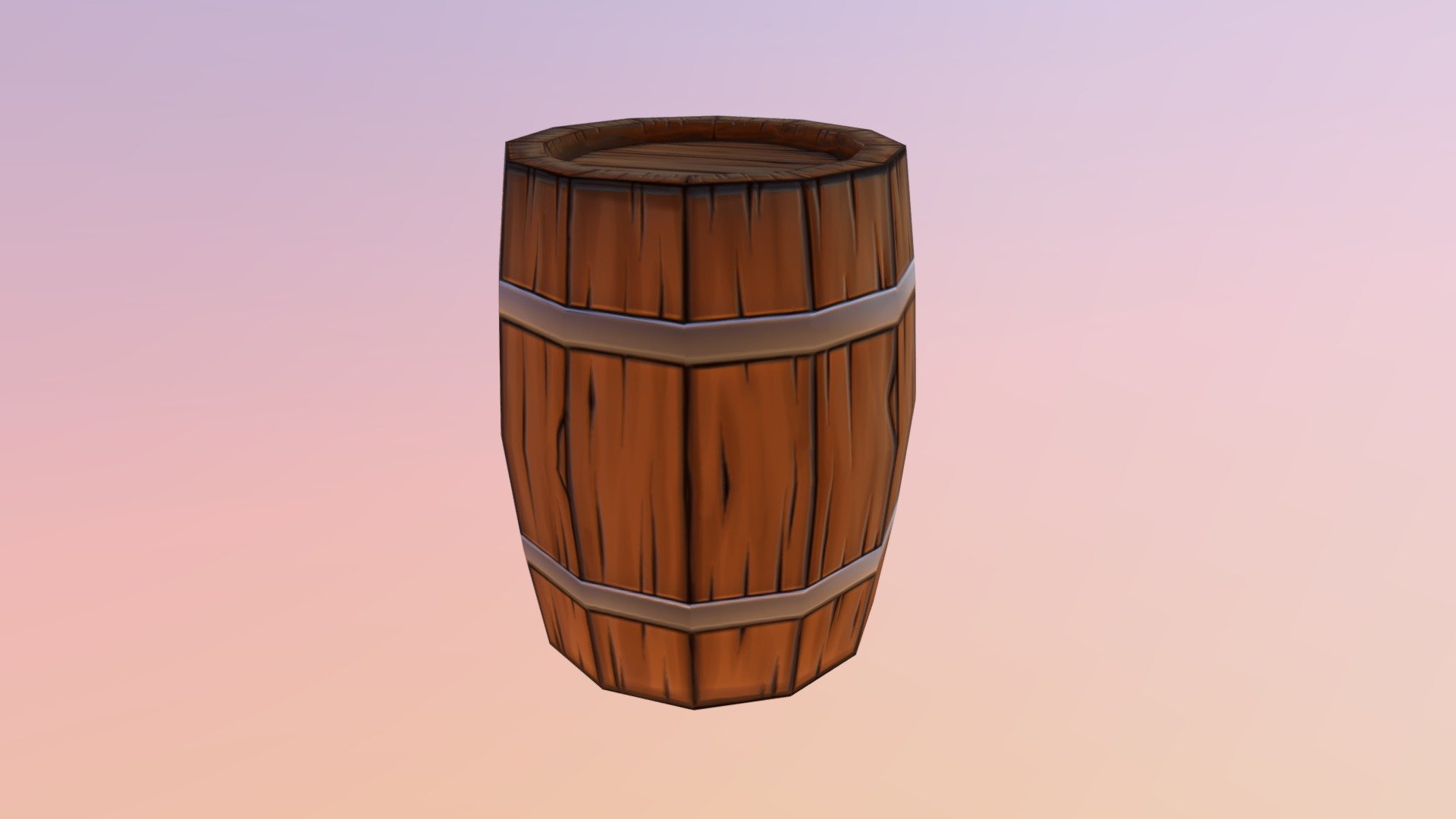Prop Barrel - 3D model by Andrezon Ferrer (@aedferrer) [e6a69b7 ...