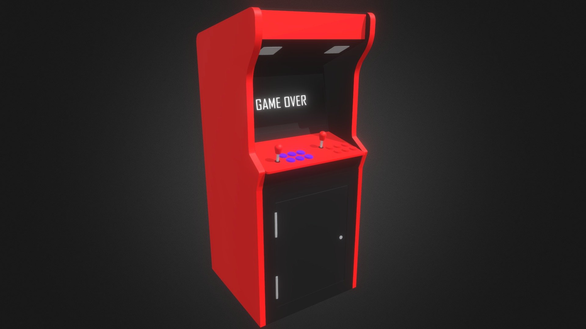 Arcade machine - Download Free 3D model by Adventure Dude ...