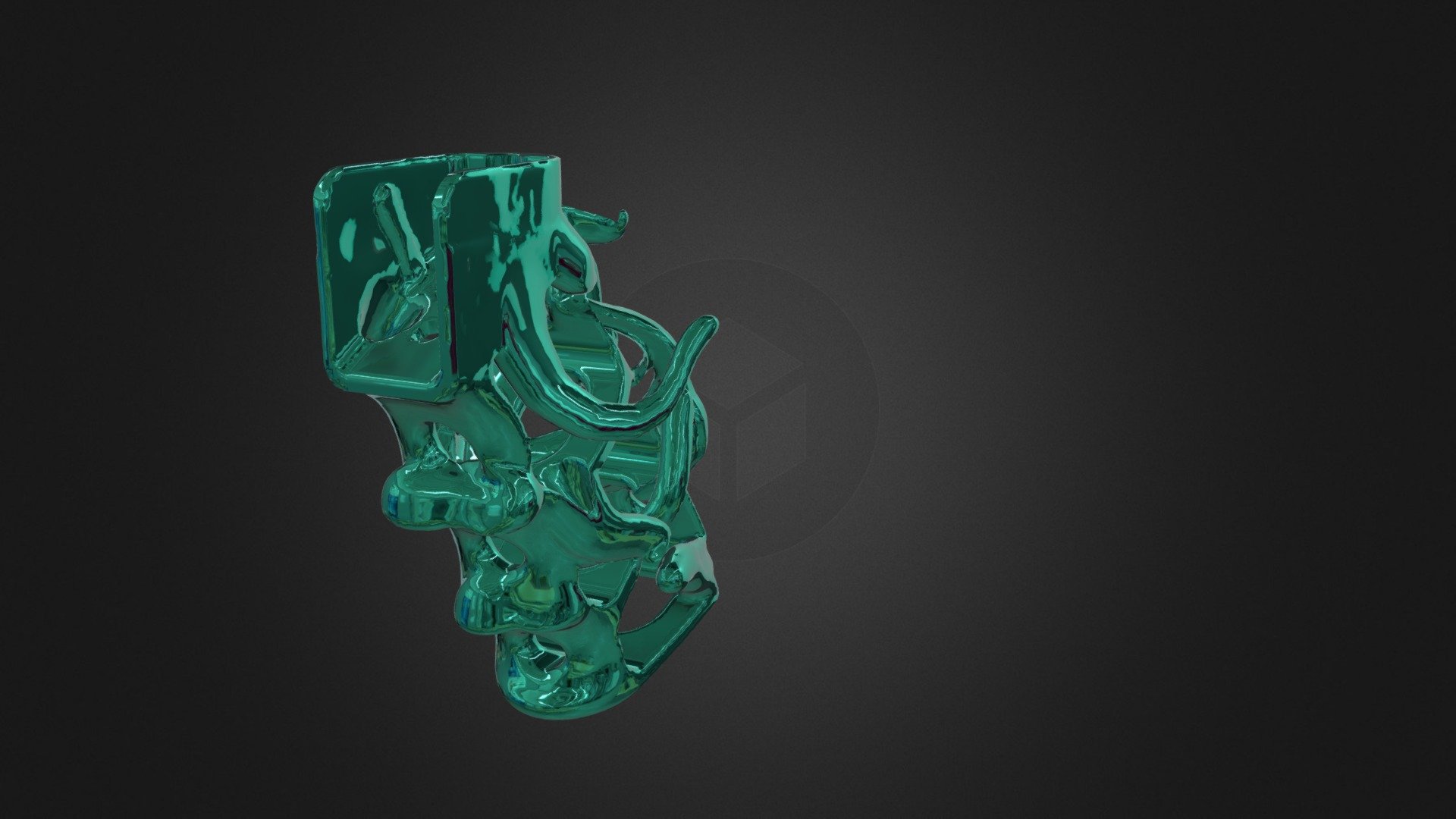 tentacle skeleton M4 Grip for Airsoft - Download Free 3D model by ...