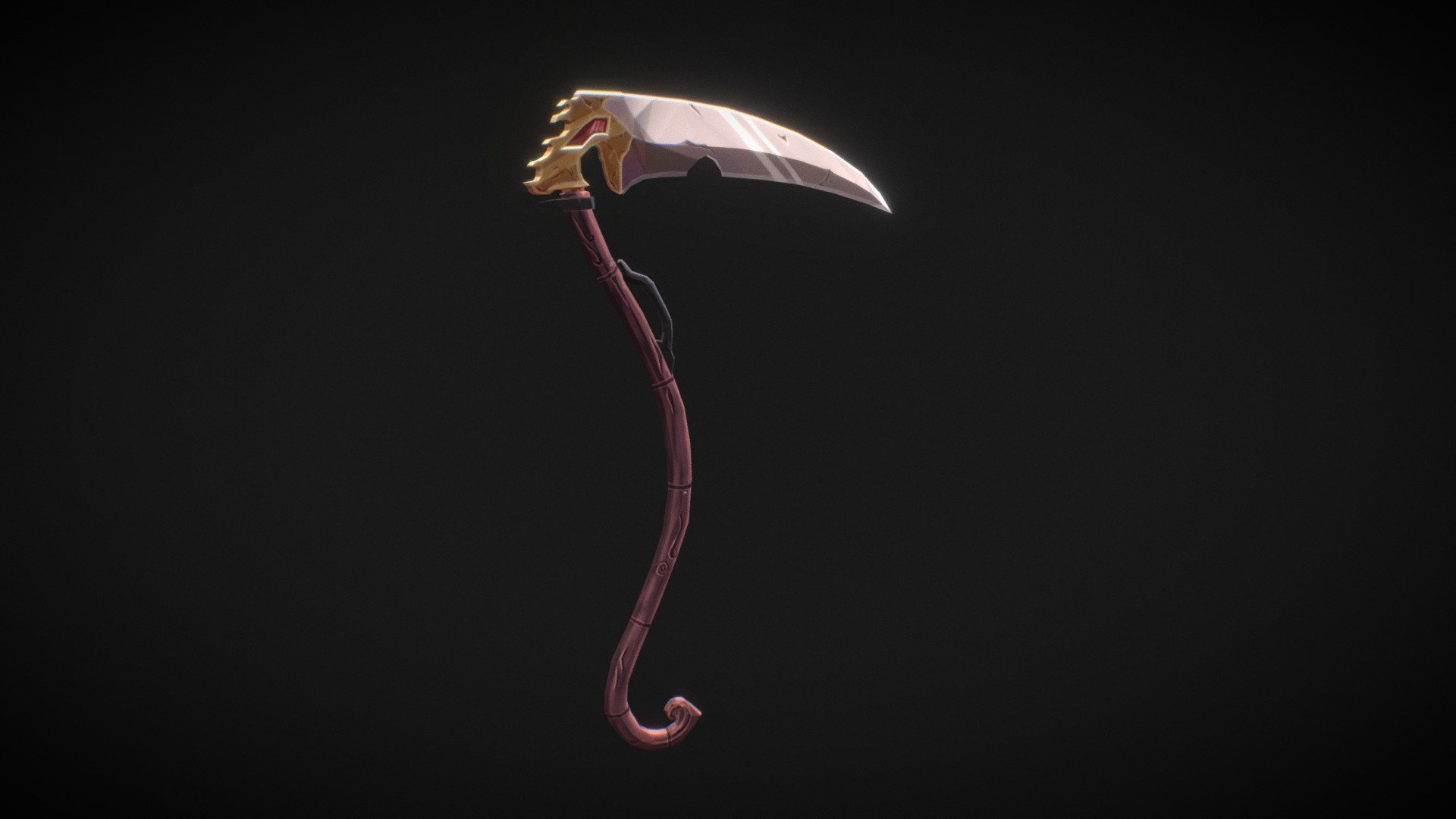 Scythe - Buy Royalty Free 3D model by Benduku [e6ab2ac] - Sketchfab Store