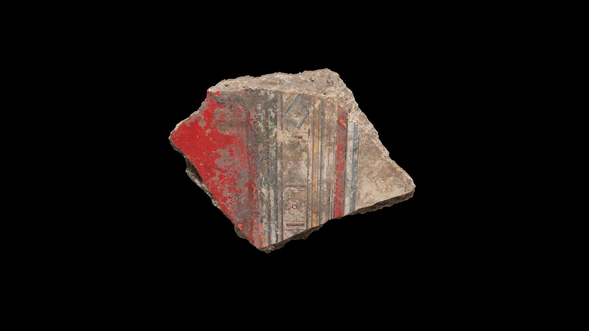 Painted wall fragment 8 - Download Free 3D model by alicecmartin ...