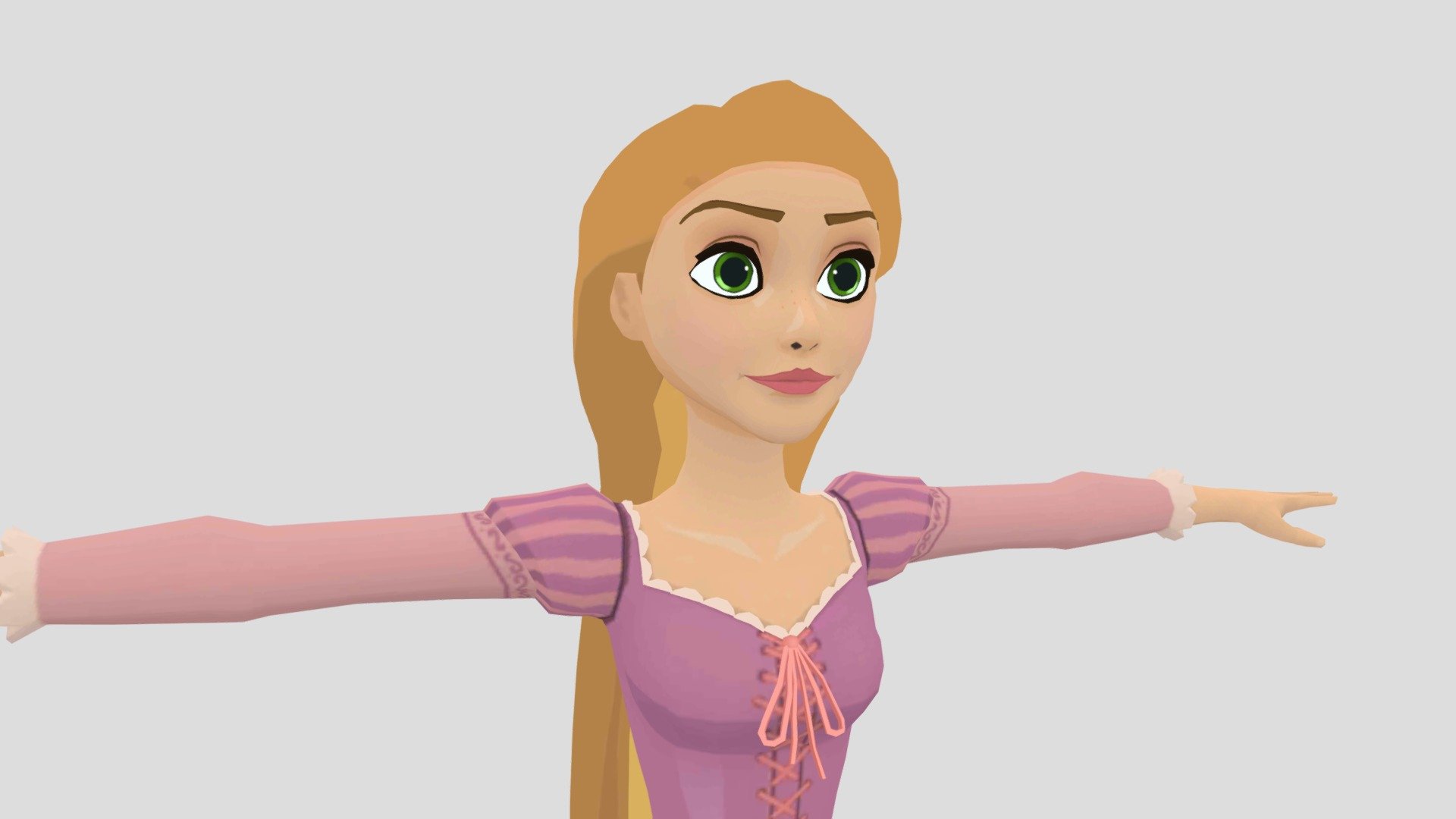 Rapunzel - Download Free 3D model by ThisIsntAPerson [e6acb7a] - Sketchfab