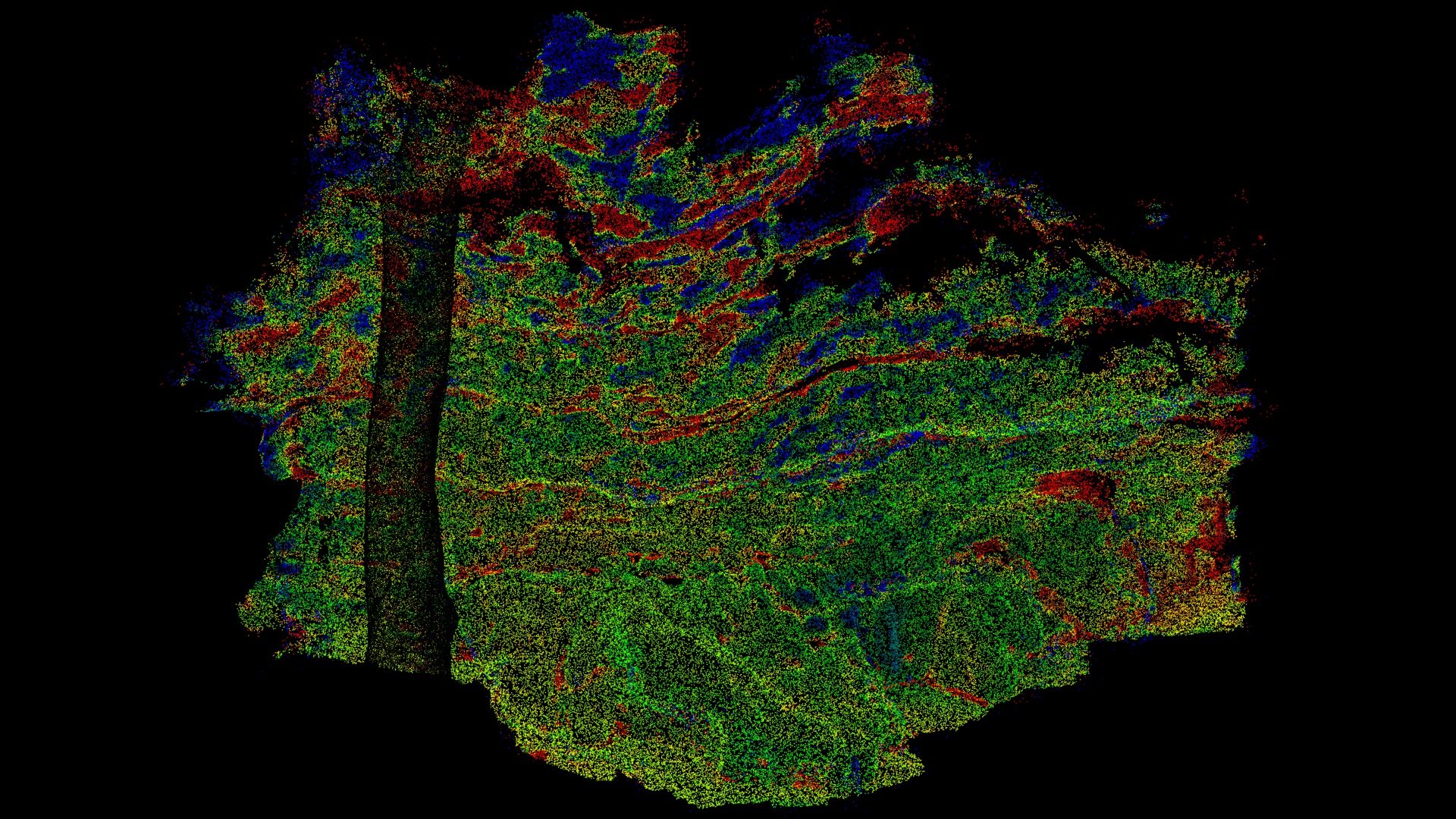 Teufelslöcher - M3C2 distance - Metascan - 3D model by punktwolke7 ...