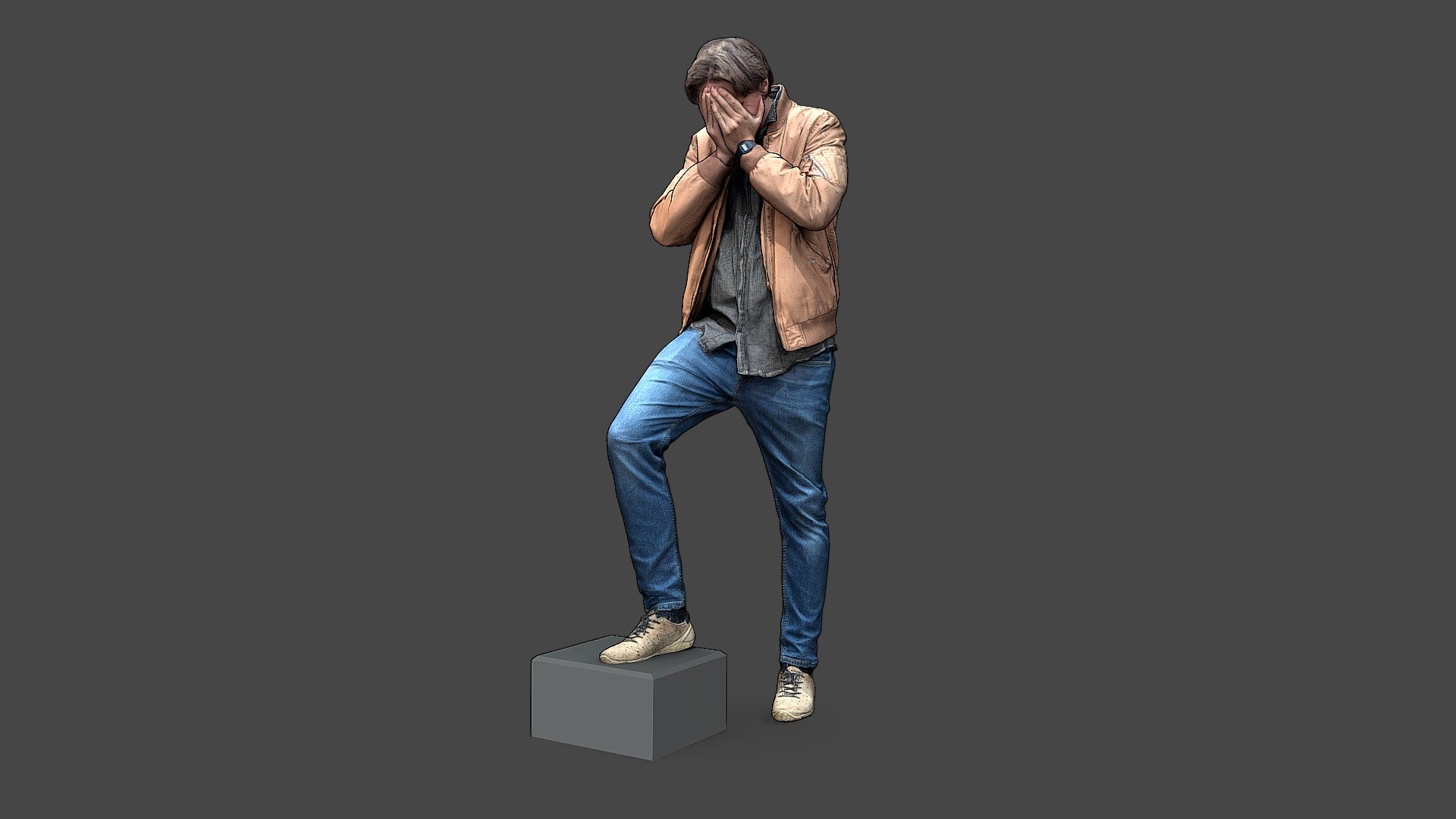 Guy Without Face - 3D model by kanistra [e6aea8e] - Sketchfab