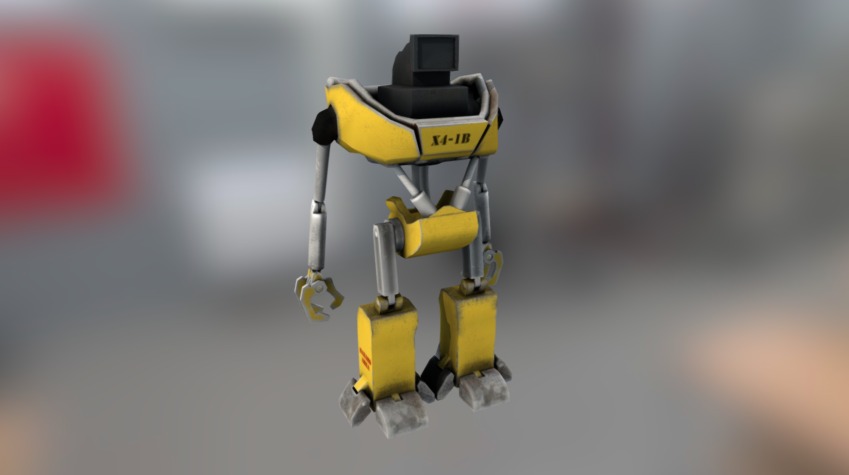 Industrial Bipedal Robot - 3D model by brianmcmahon [e6af8e8] - Sketchfab