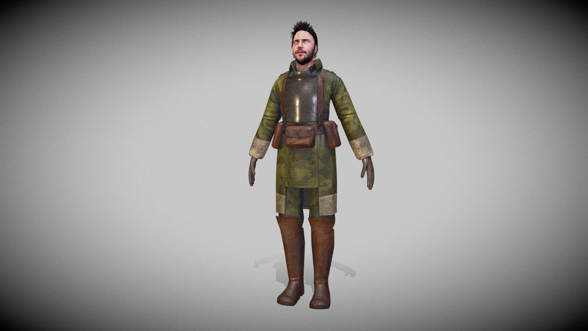 Videogame character - Download Free 3D model by rsatenza [e6af9c0 ...