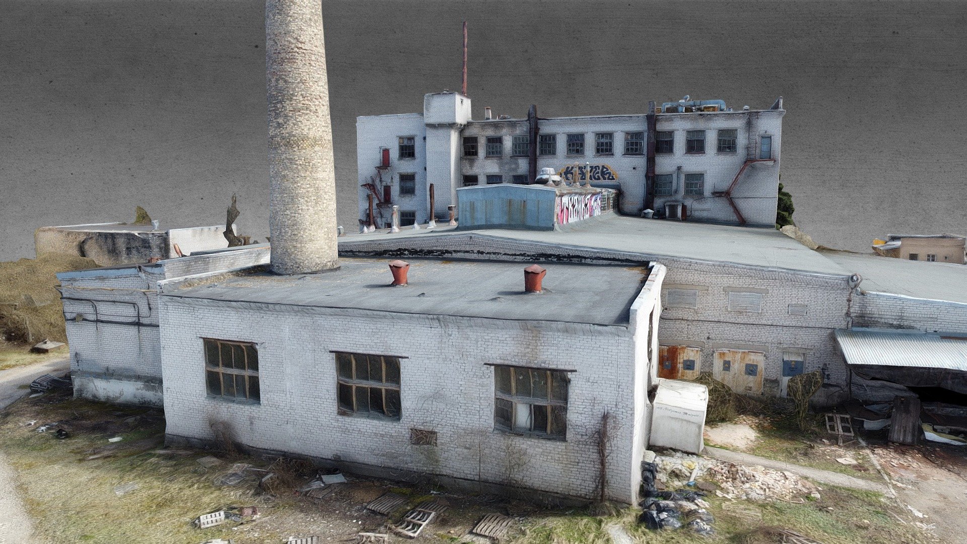 Abandoned Soviet Factory - Buy Royalty Free 3D model by Abandoned Scans ...