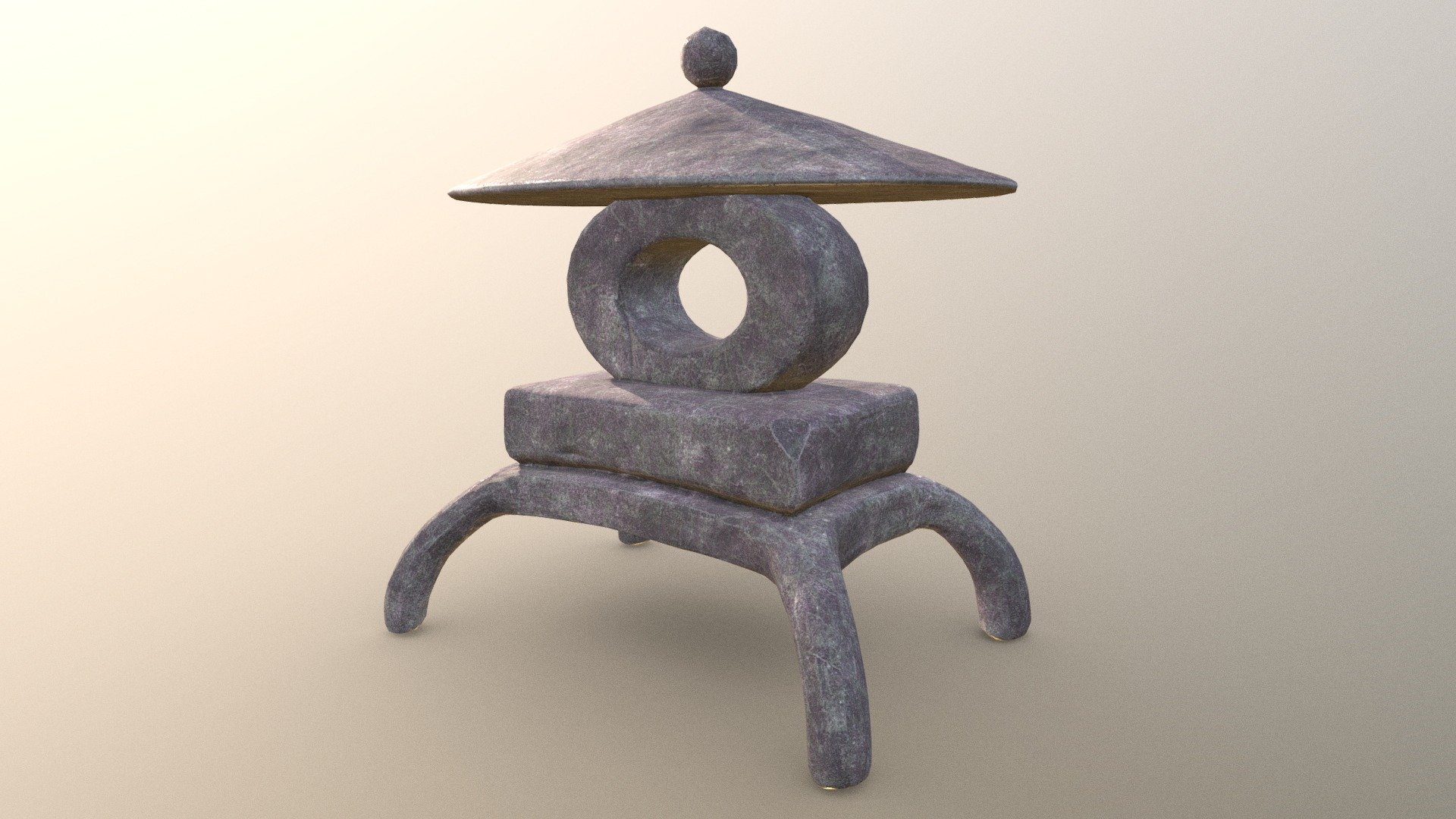 Stone Shrine - 3D model by Frédéric Cambon (@tribble42) [e6b0416 ...