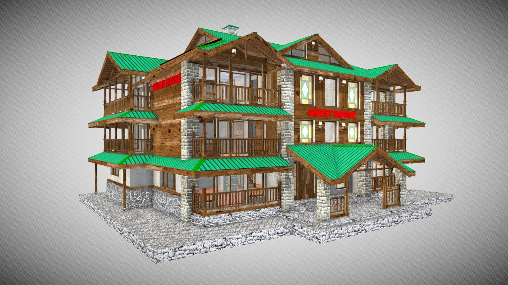 Casa Ver A - Buy Royalty Free 3D model by Francesco Coldesina ...