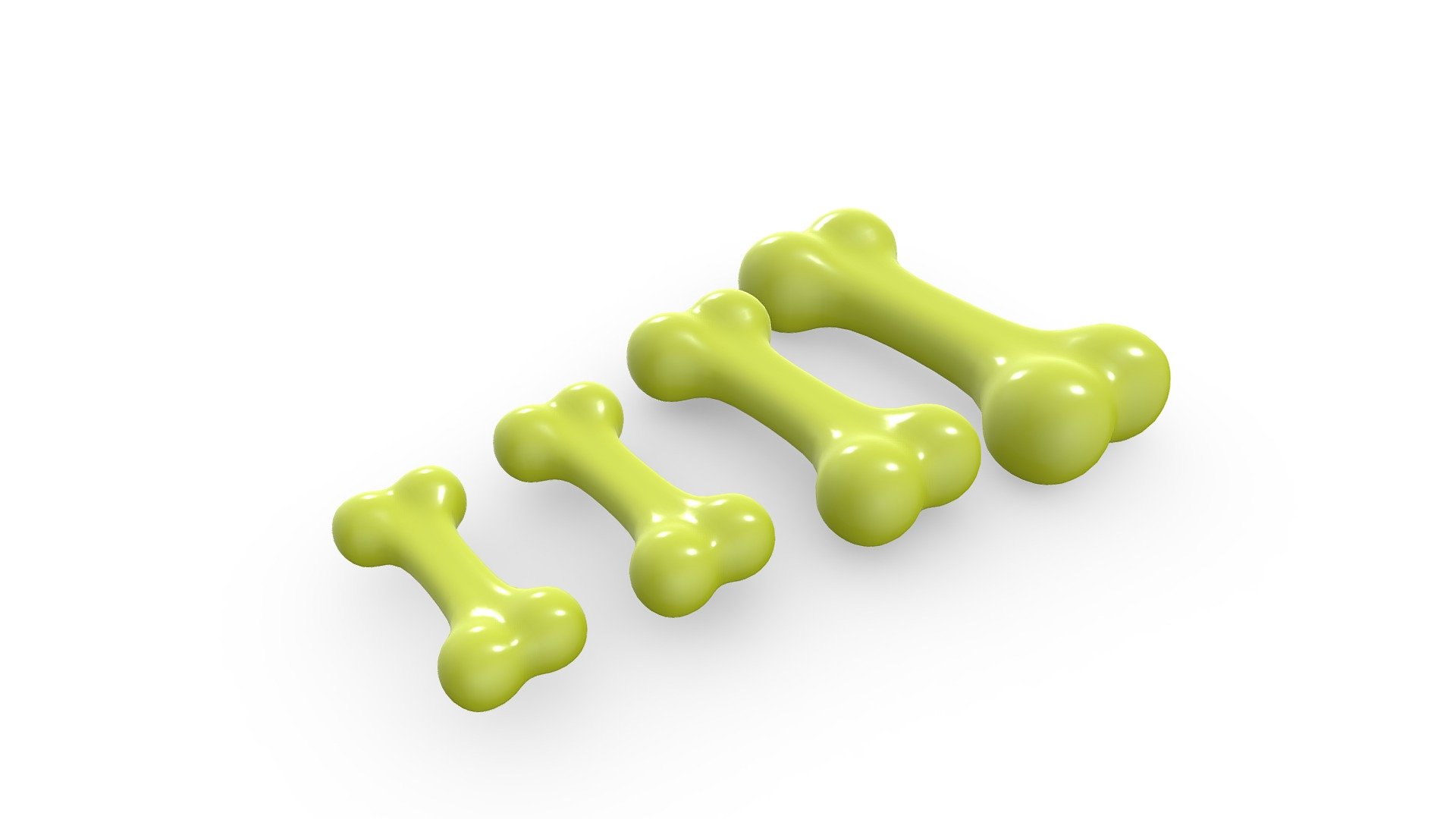 Rubber Bone Toy - Buy Royalty Free 3D model by rajprajapat847 [e6b2839 ...