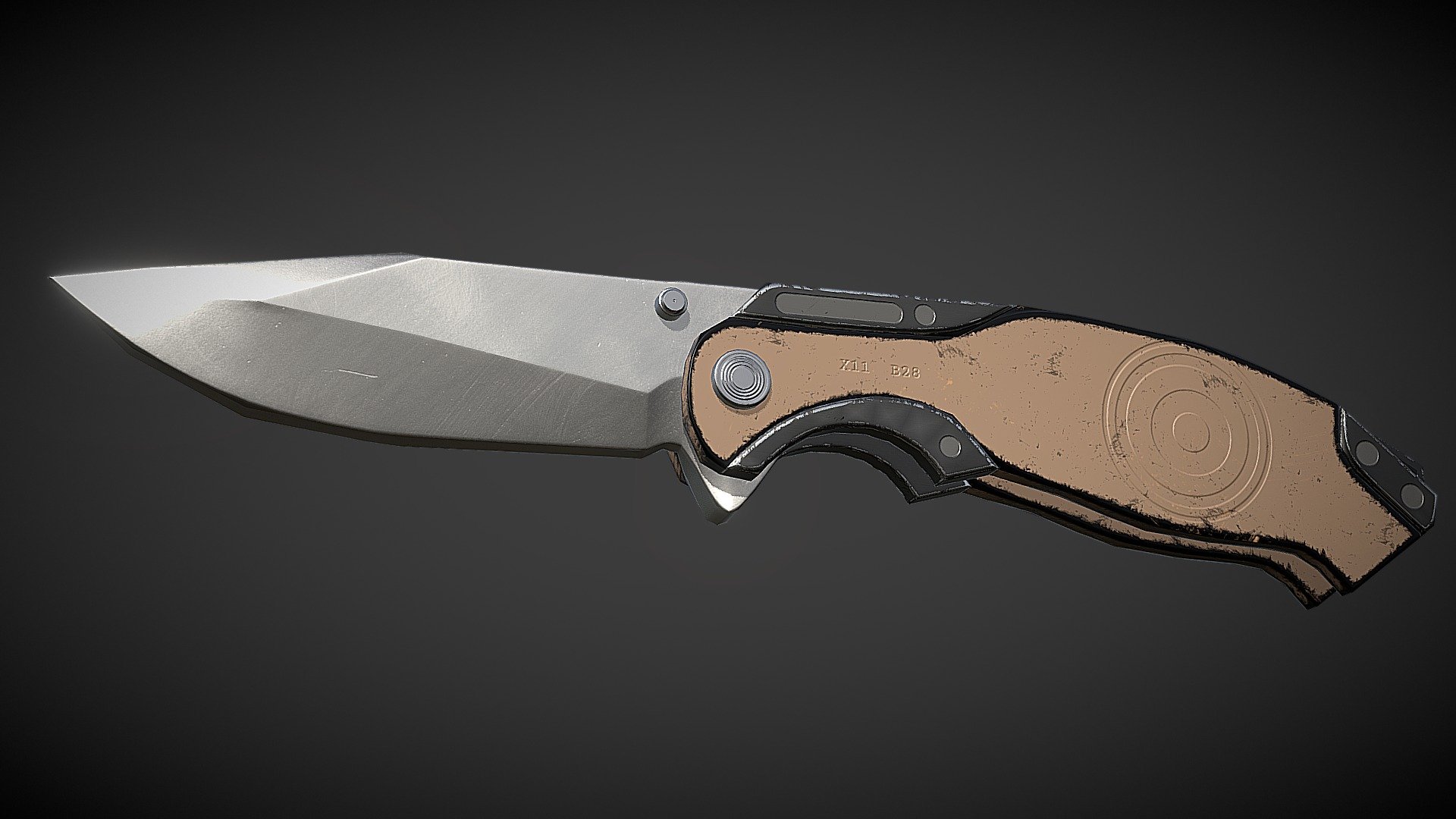 Generic Knife - 3D model by project_pat [e6b45c1] - Sketchfab