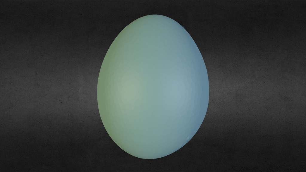 Chicken Egg - 3D model by zero7three [e6b5dd4] - Sketchfab