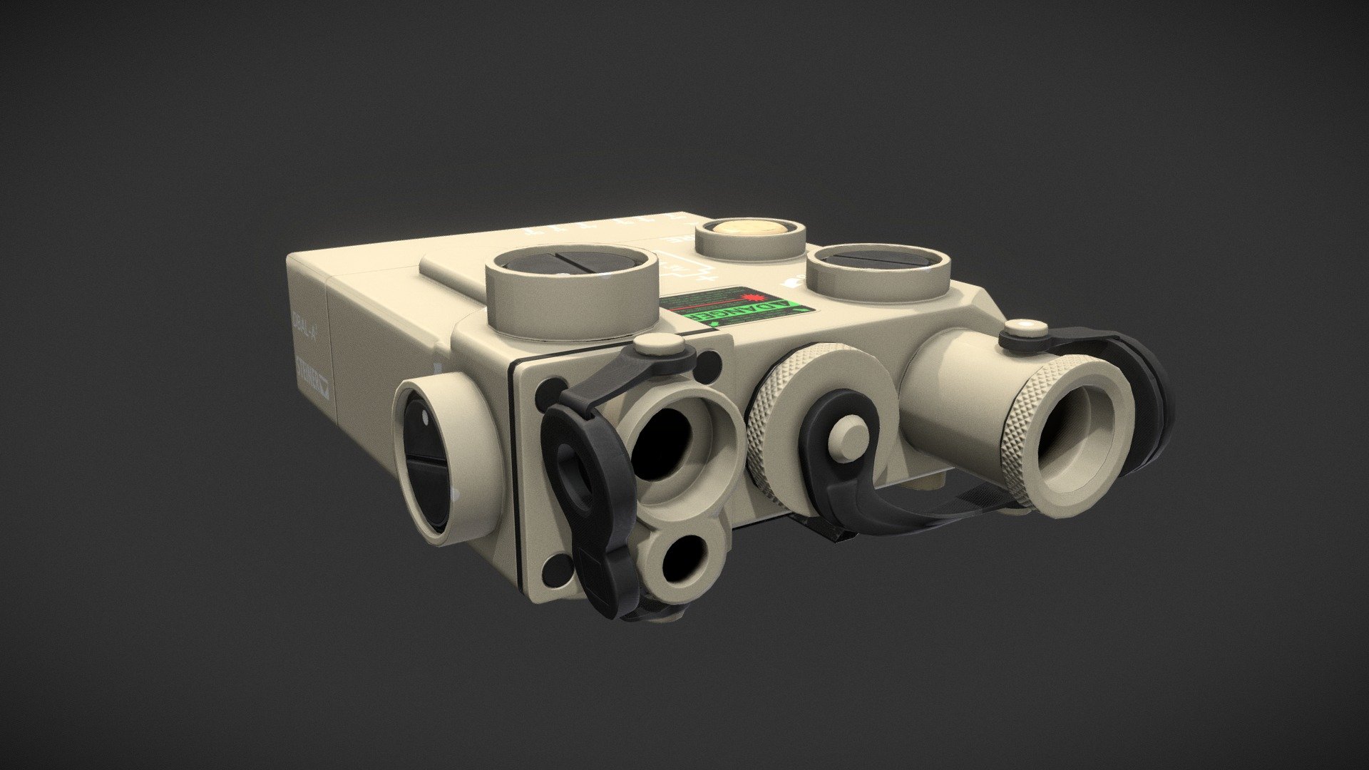 Steiner DBAL-A3 Green Laser - 3D model by Ross Helms (@RossHelms ...