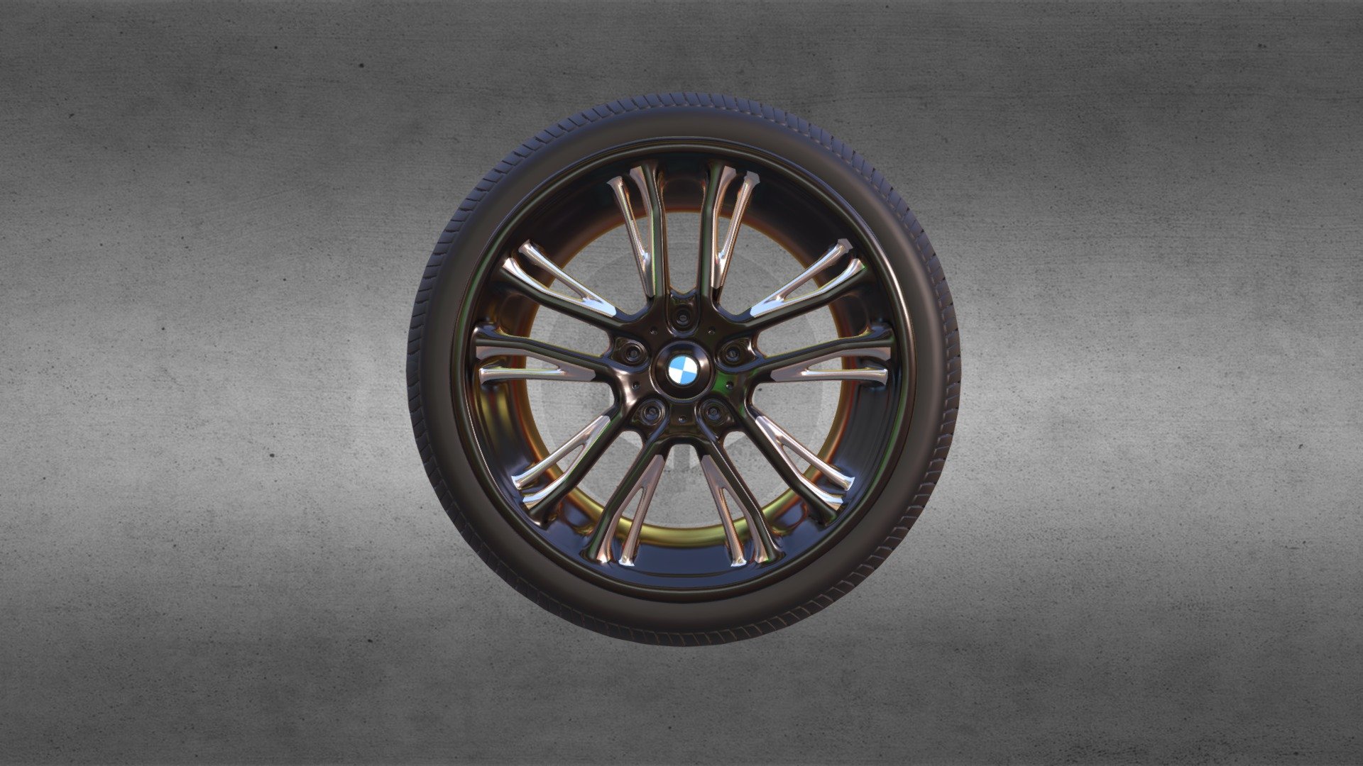 Wheel - 3D model by Michael Karel (@michaelkarel) [e6b69df] - Sketchfab