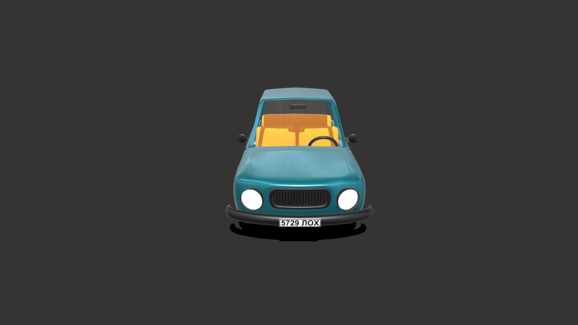 cartoon car - 3D model by black Fox (@awto140) [e6b7578] - Sketchfab