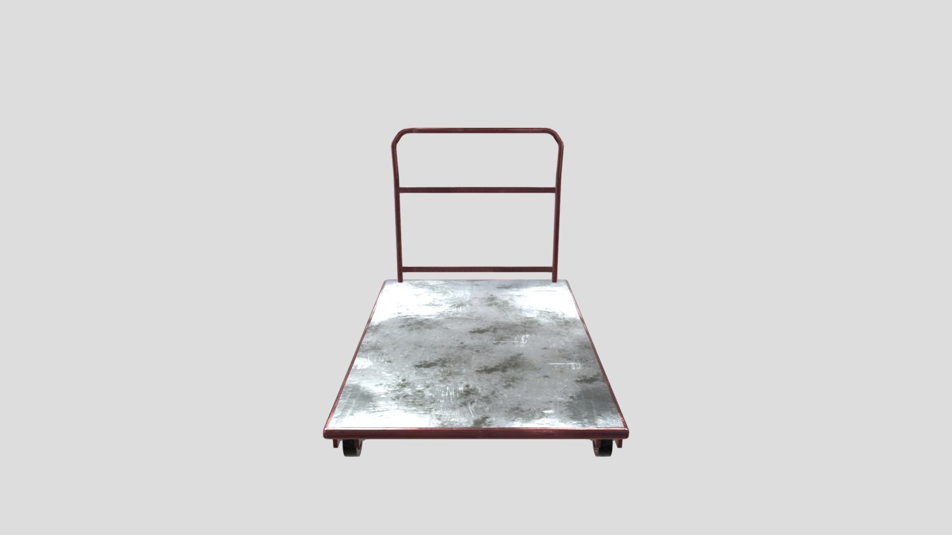 Platform trolley - 3D model by gabrielguerrera [e6b75ef] - Sketchfab