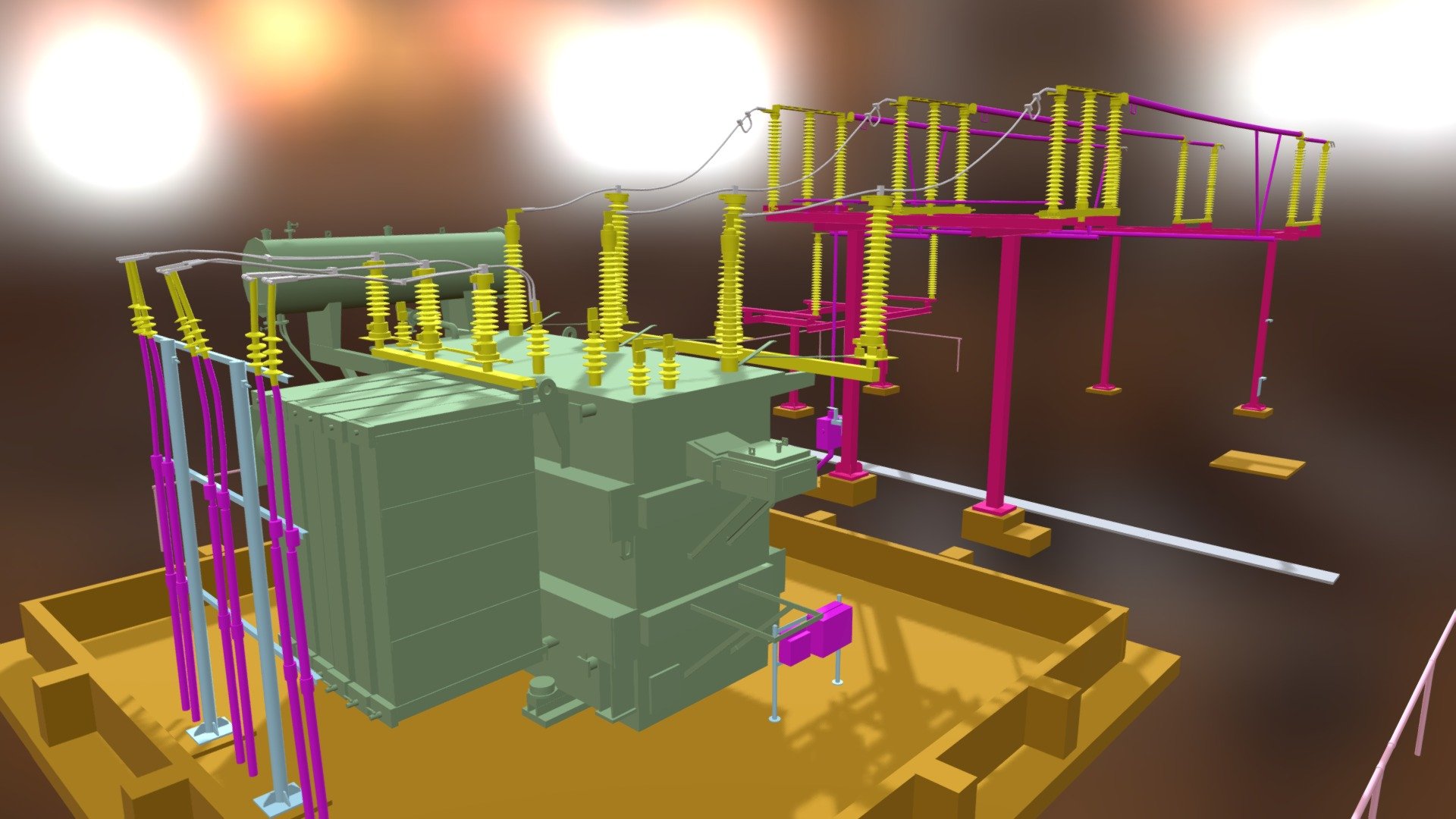 Transformer Bay - 3D model by Digital BIM Solutions ...