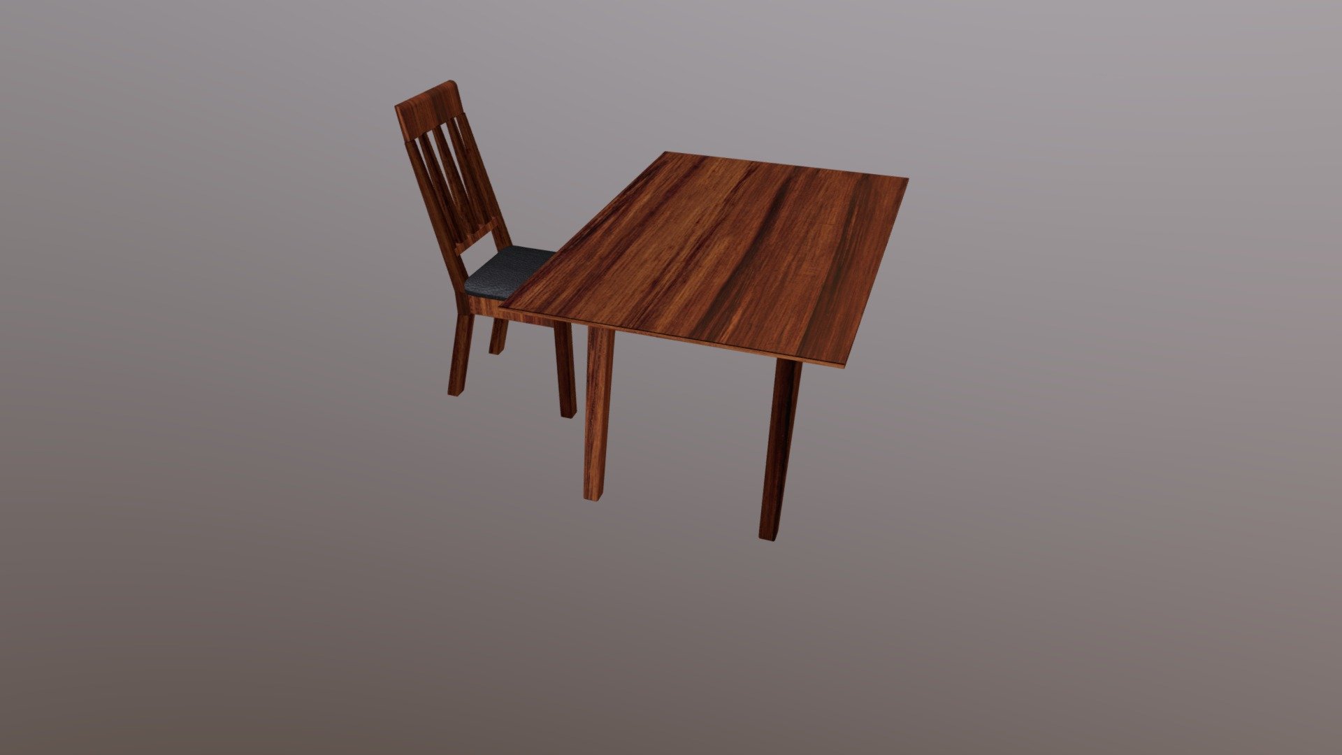 Table and Chair - Download Free 3D model by Slimez (@cachianicolai0 ...