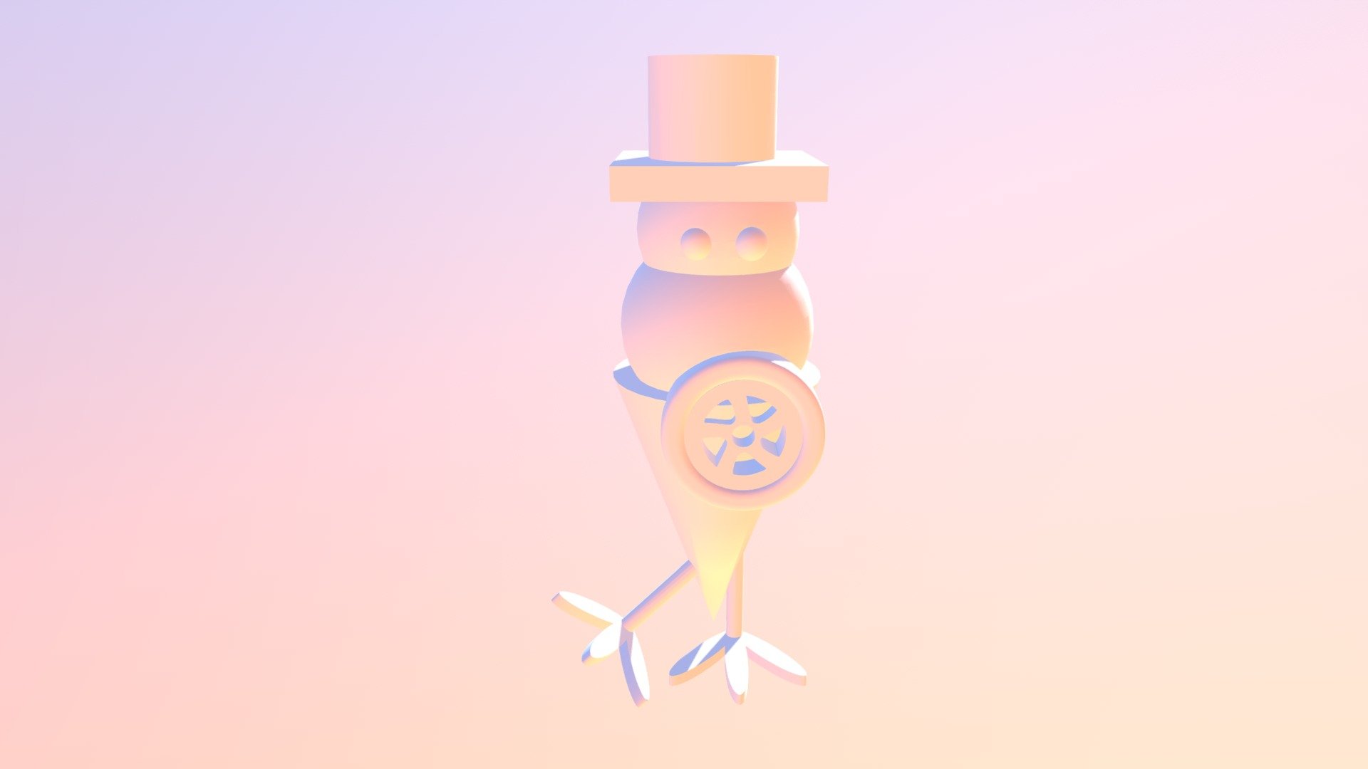 Chick Chick Chick - 3D model by brianmoynihan44 [e6bbb96] - Sketchfab