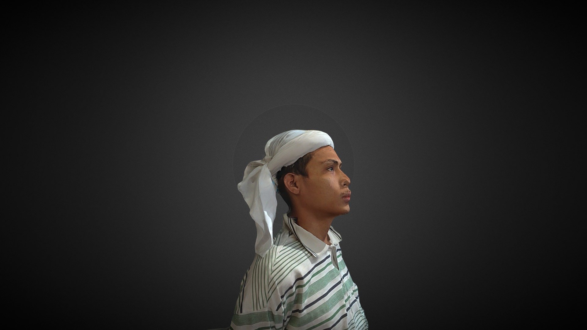 Burmese Turban Grace Tie Style - 3D model by myinsaingnaunggyi [e6bc3cb ...