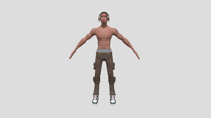 Travis-scott 3D models - Sketchfab