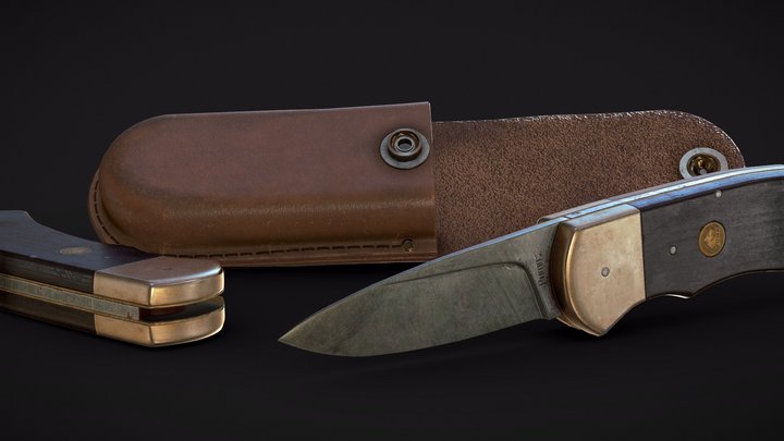 Pocketknife 3D models - Sketchfab