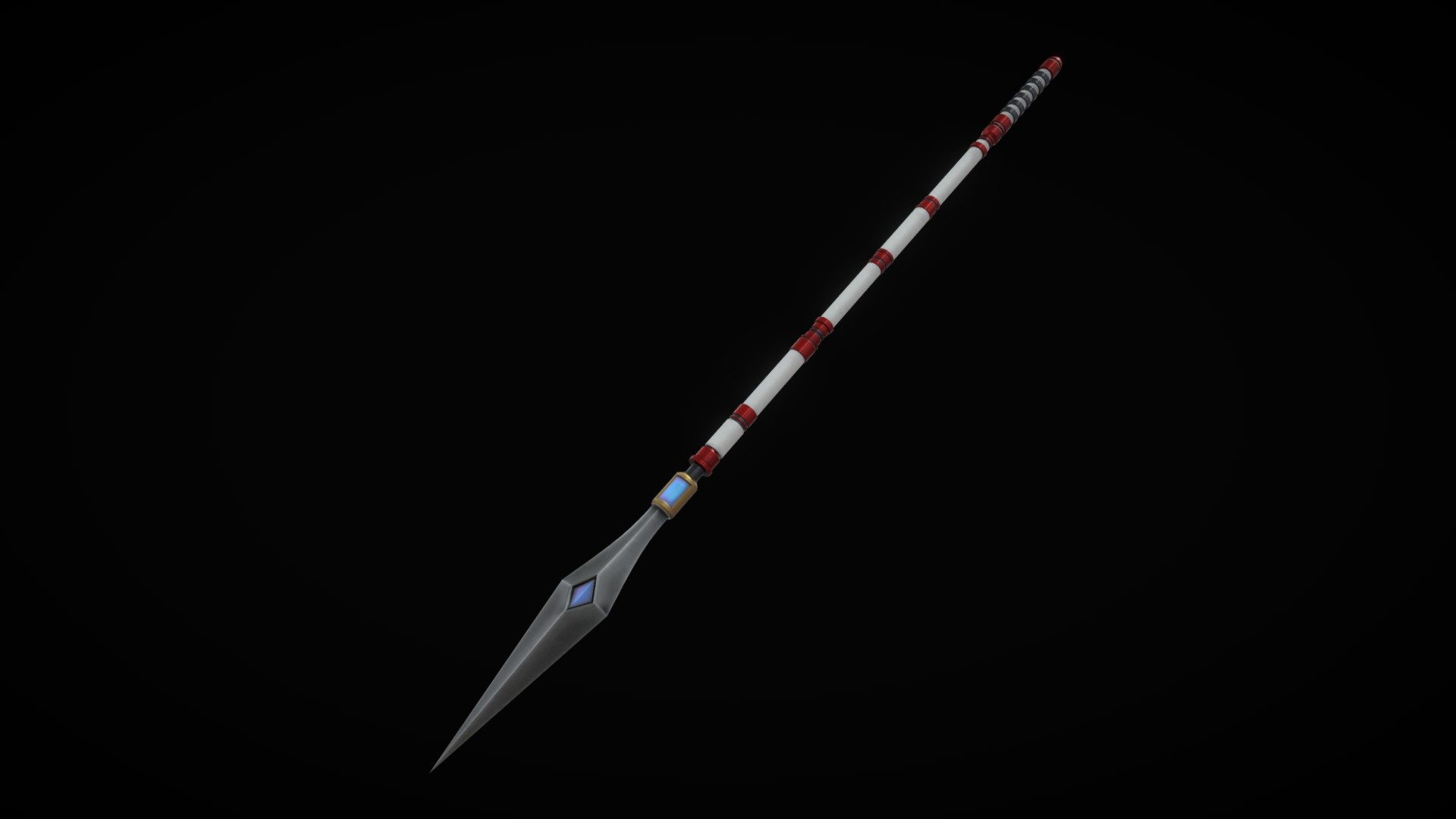 Heavia's Shock Lance - 3D model by Draad6204 [e6bff01] - Sketchfab