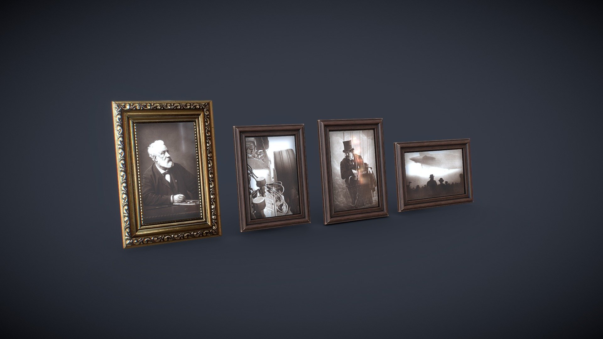 Photography_Frames - Buy Royalty Free 3D model by Elkandar [e6c0a7a ...