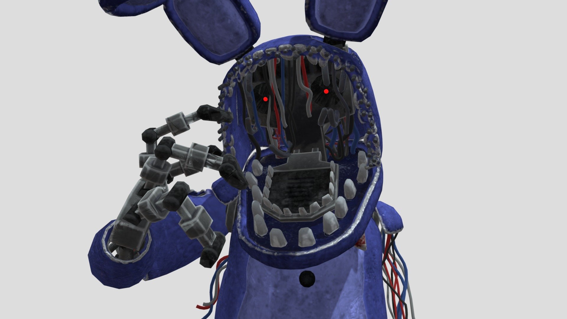 Withered Bonnie (w/o face) - Download Free 3D model by OrangeSauceu ...