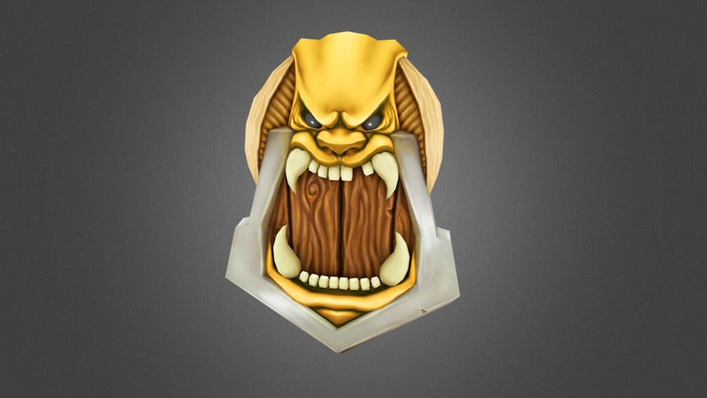Angry Shield - 3D model by Dan Tyler Northbrook Met (@DTylerNB ...
