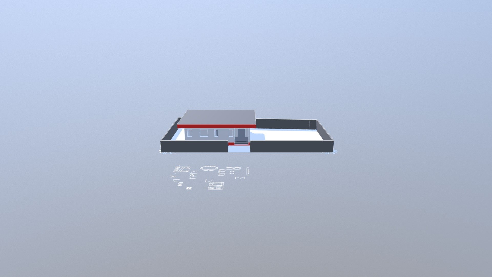 Boxed House - 3D model by Kushal Samant (@kvshvl) [e6c36c4] - Sketchfab