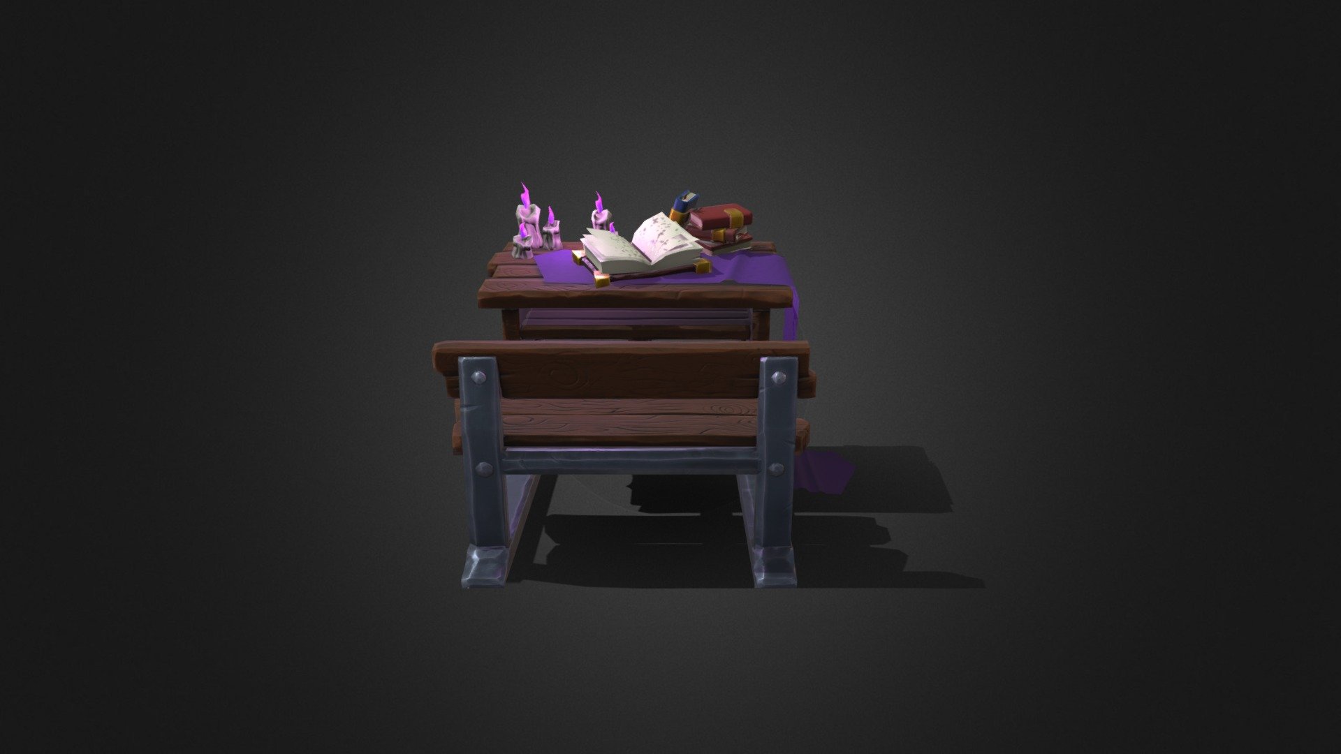 Magic Desk - 3D model by Favron_Eliott [e6c47aa] - Sketchfab