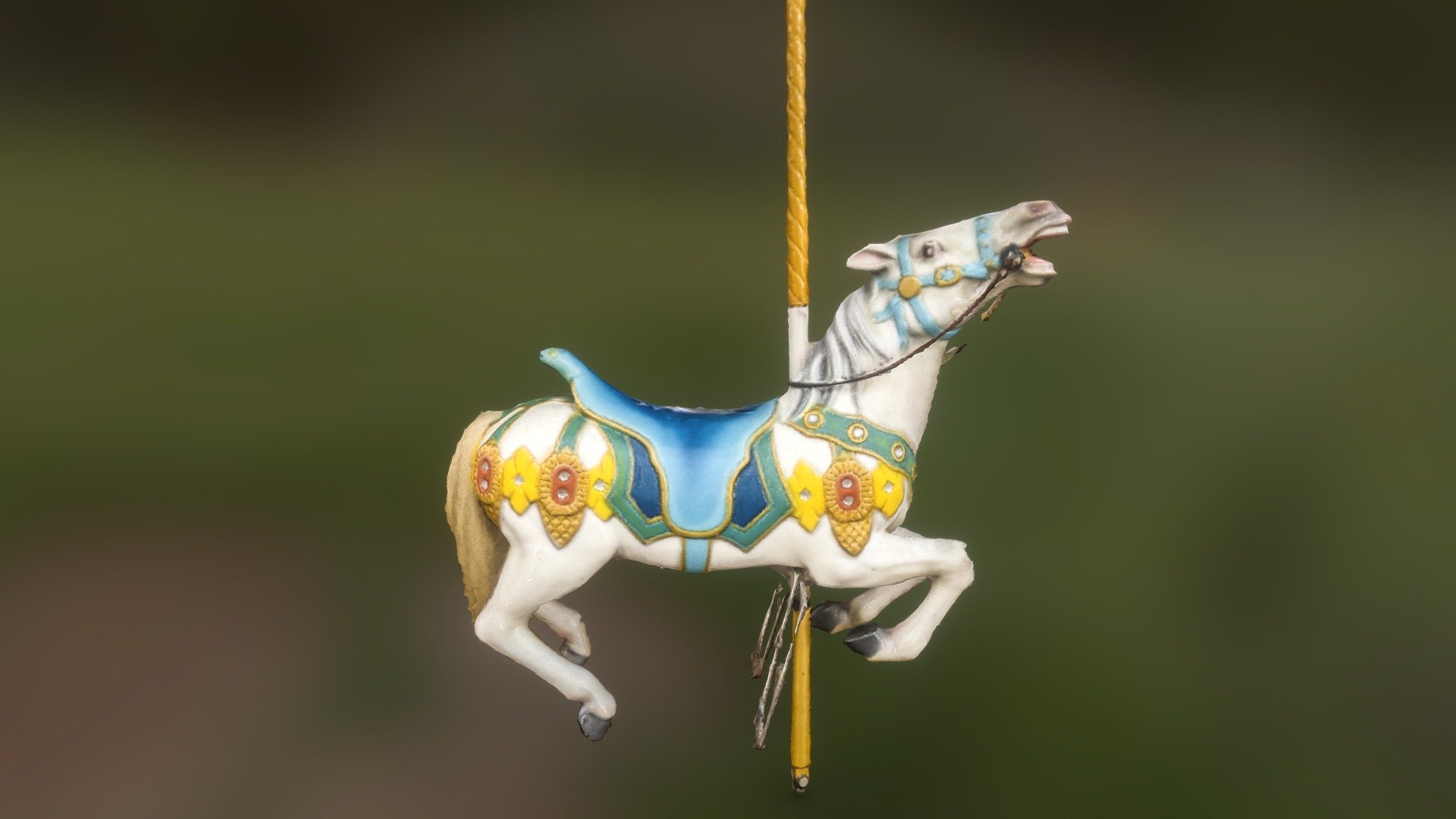 Carousel horse raw scan - Buy Royalty Free 3D model by Miguel Bandera ...