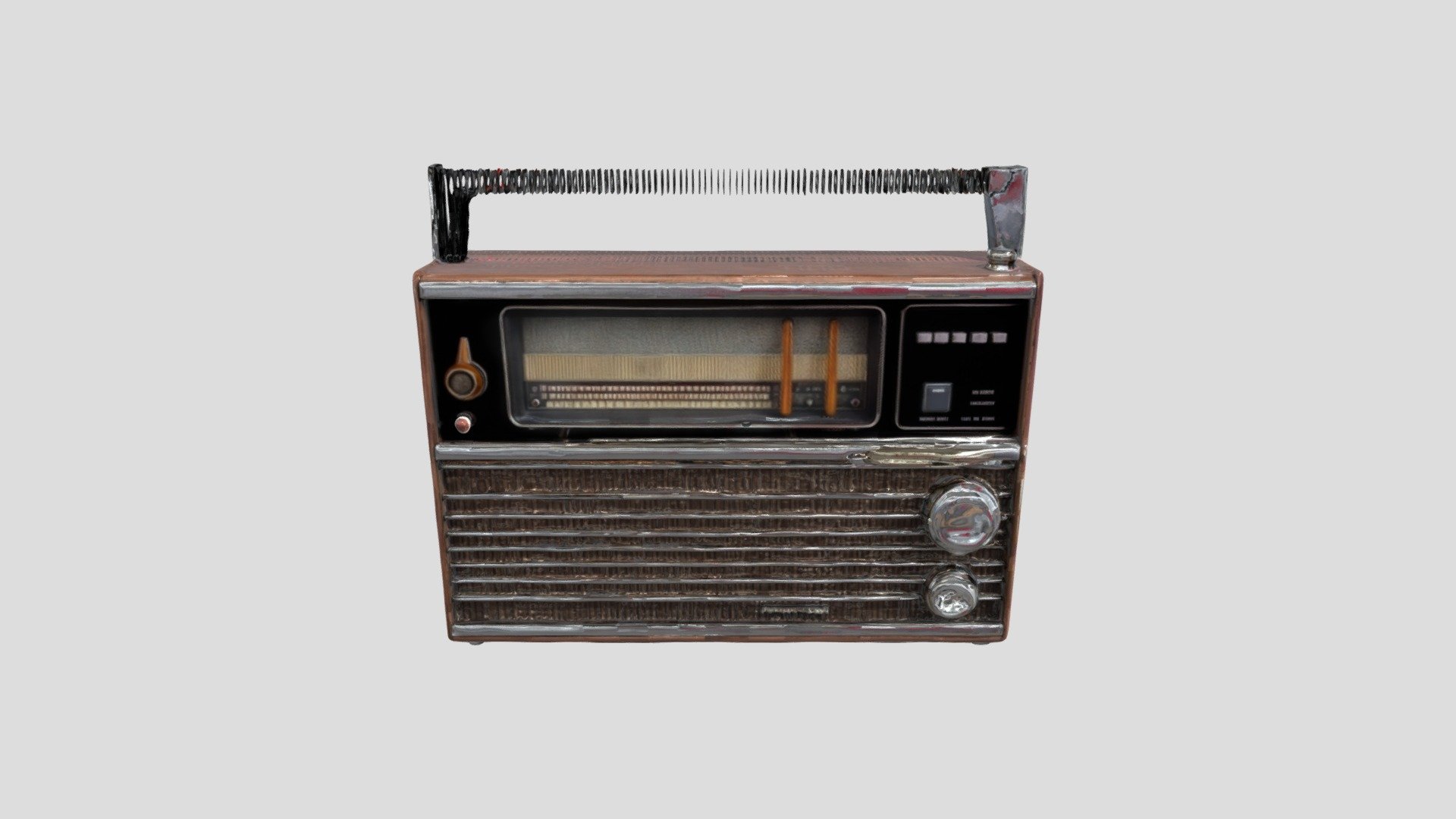 Vintage Soviet Radio - 3D model by Aiaiai89 [e6c5990] - Sketchfab