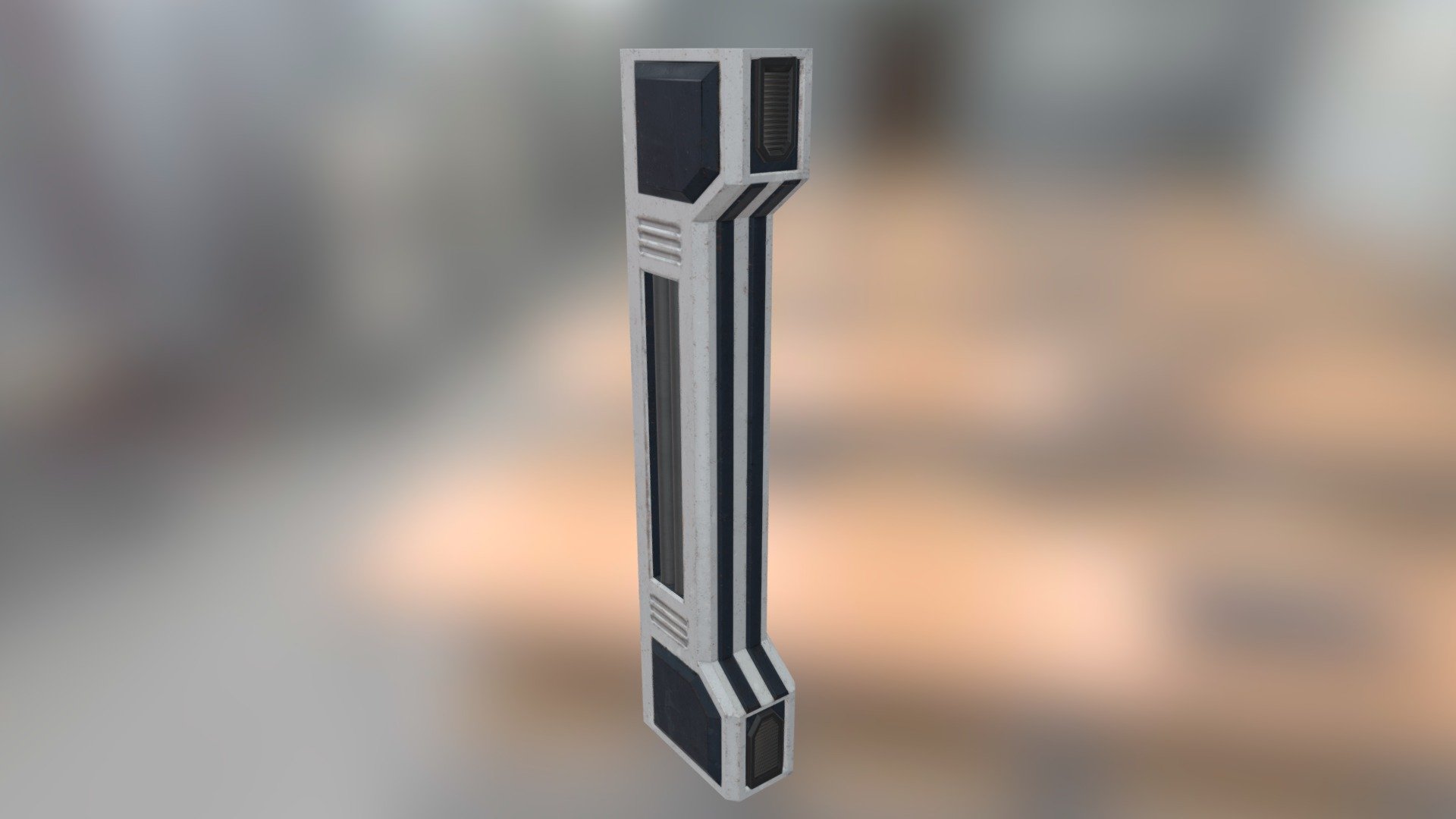 Sci - Fi Column - 3D model by B1endMan [e6c5d79] - Sketchfab