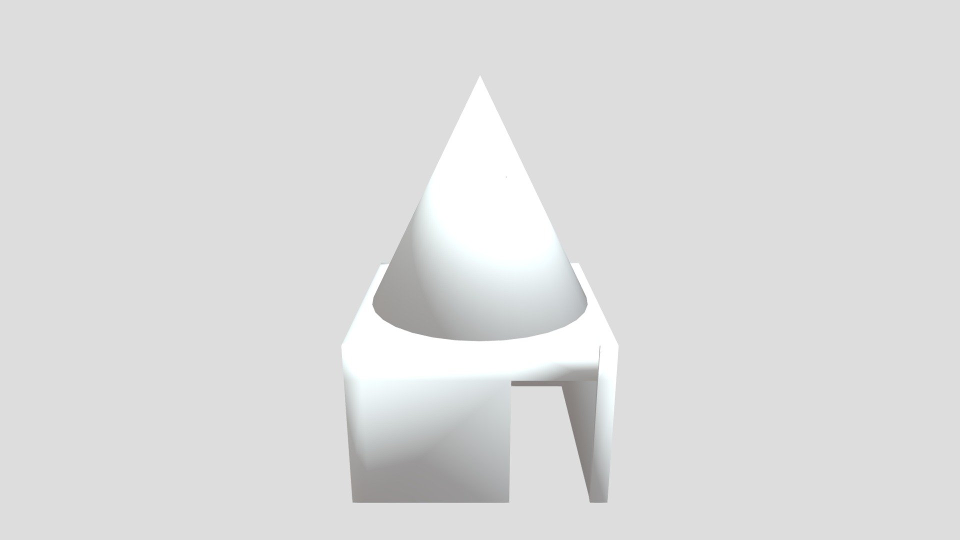 Sample Cone House - 3D model by salnahas [e6c7e69] - Sketchfab