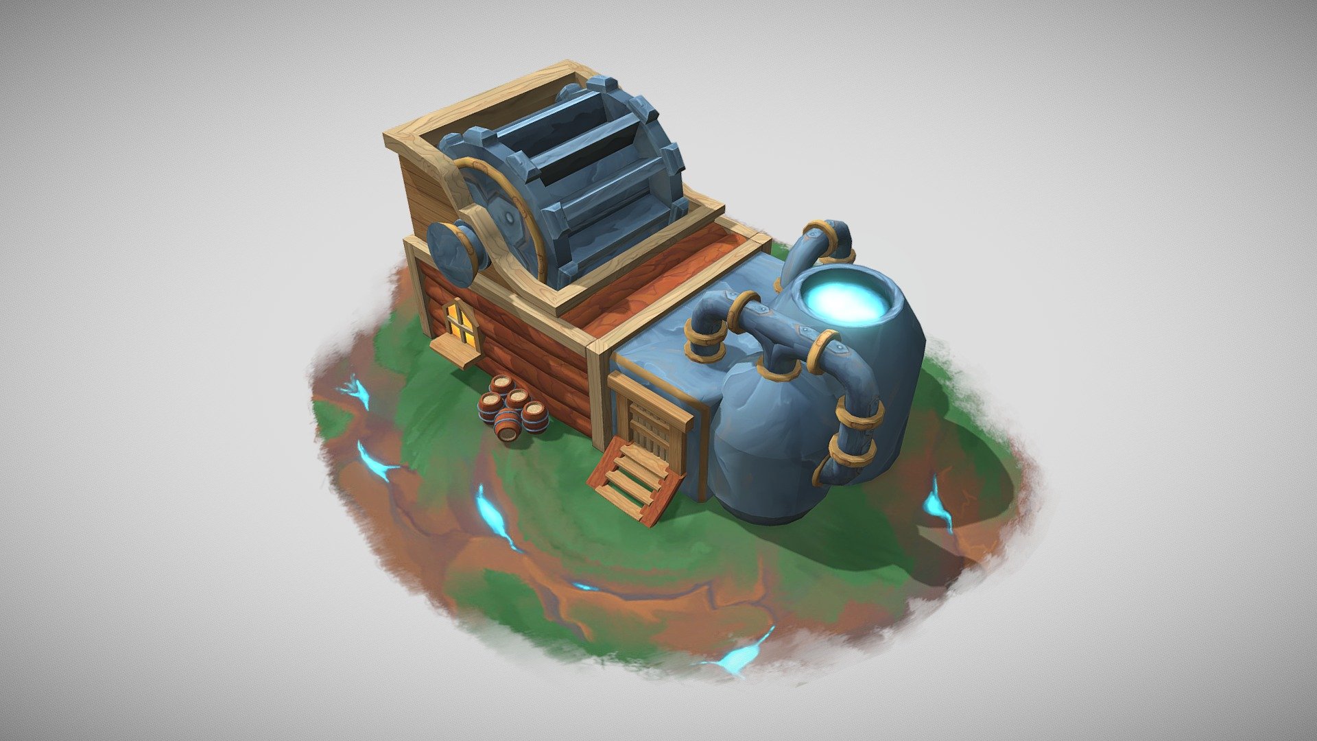 Against the Storm - Fan Art Building - 3D model by Erik Rosenborg ...