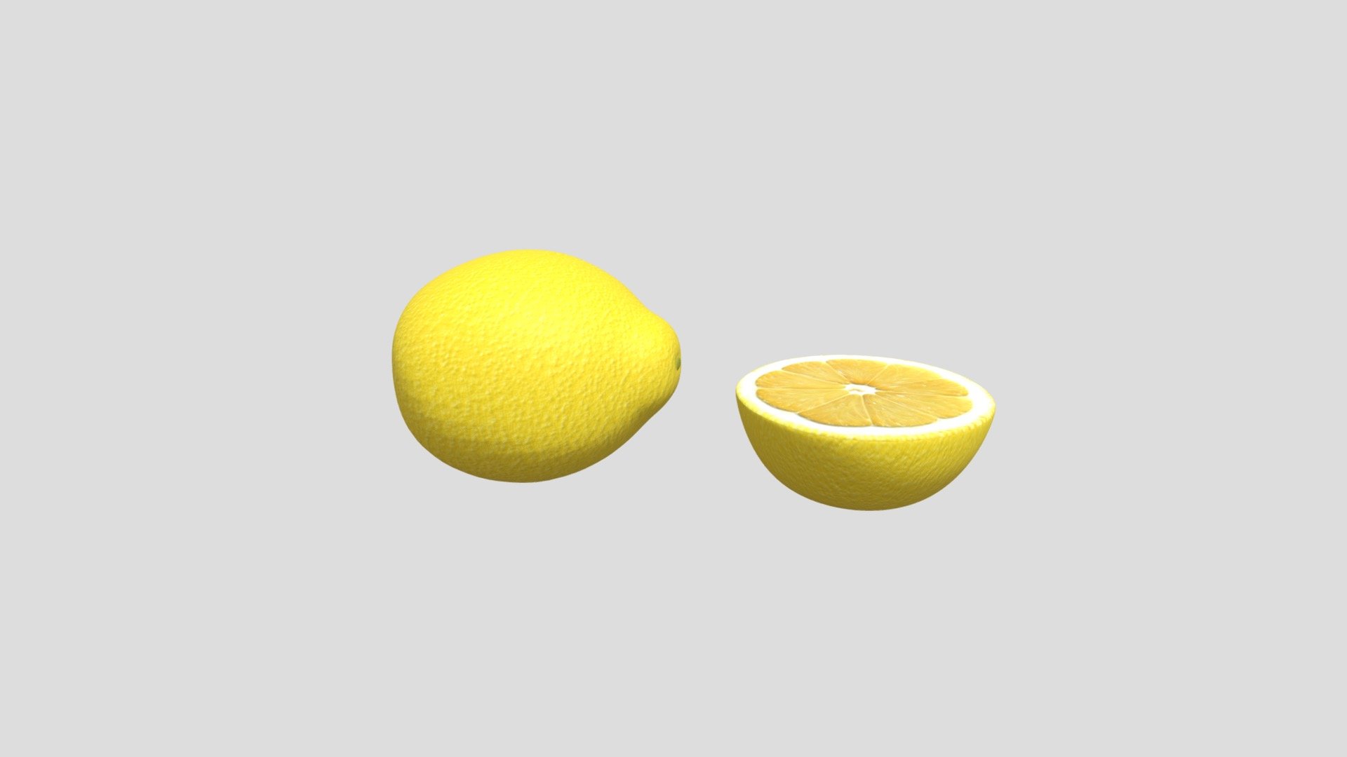 Lemon - Buy Royalty Free 3D model by Ed+ (@EDplus) [e6c8896 ...