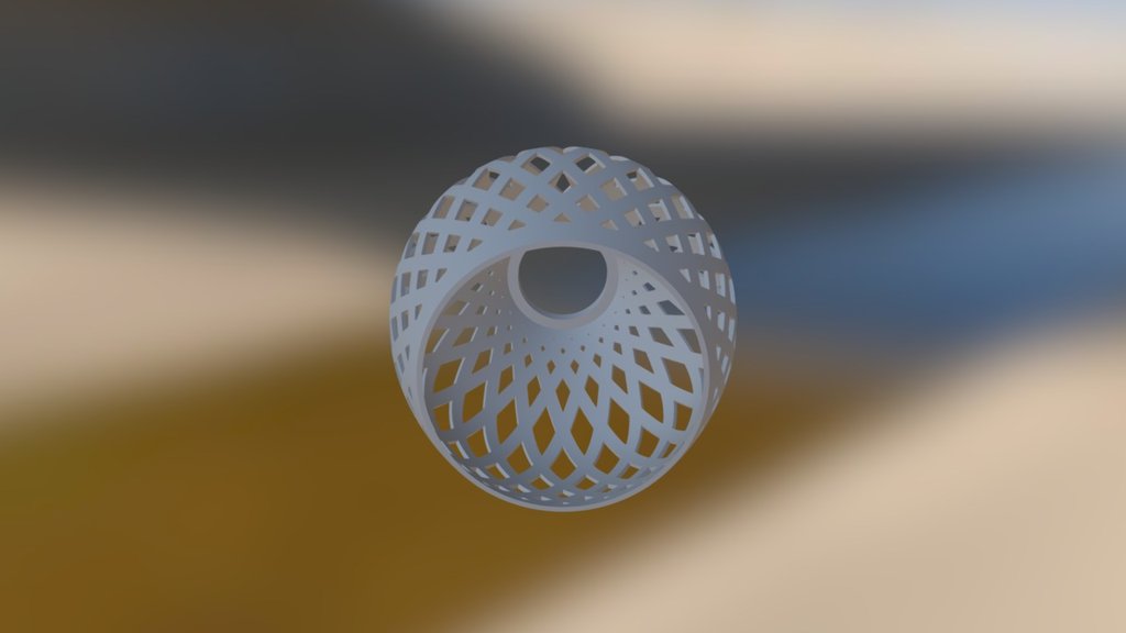 3D Printable Lamp Shade - 3D model by Andres Morales (@iovamorales ...