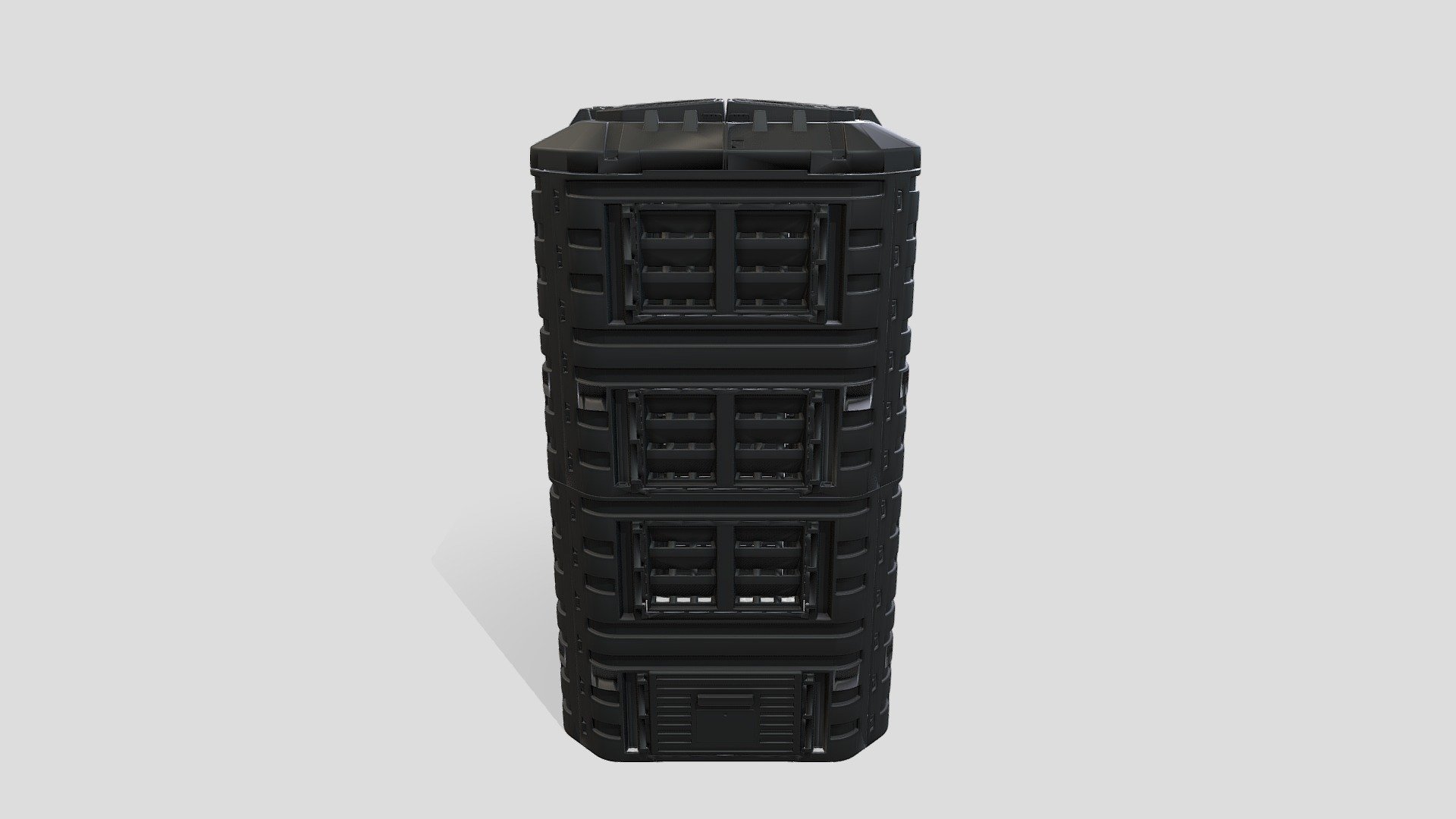 Composter_1260L - 3D model by piotr.palys@patrol.pl (@piotr.palys ...