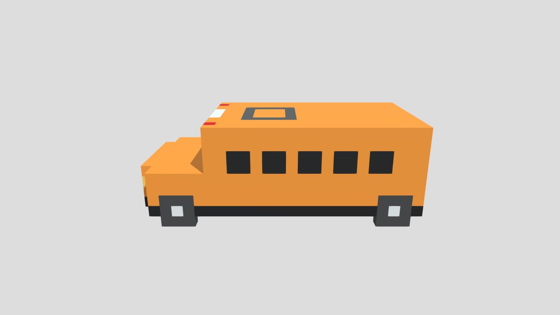 Yellow bus - Download Free 3D model by panabek1993 [e6ca457] - Sketchfab
