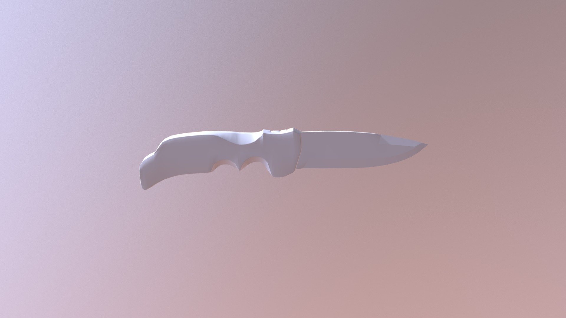 Noz low poly - 3D model by damian.boski [e6cbf3e] - Sketchfab