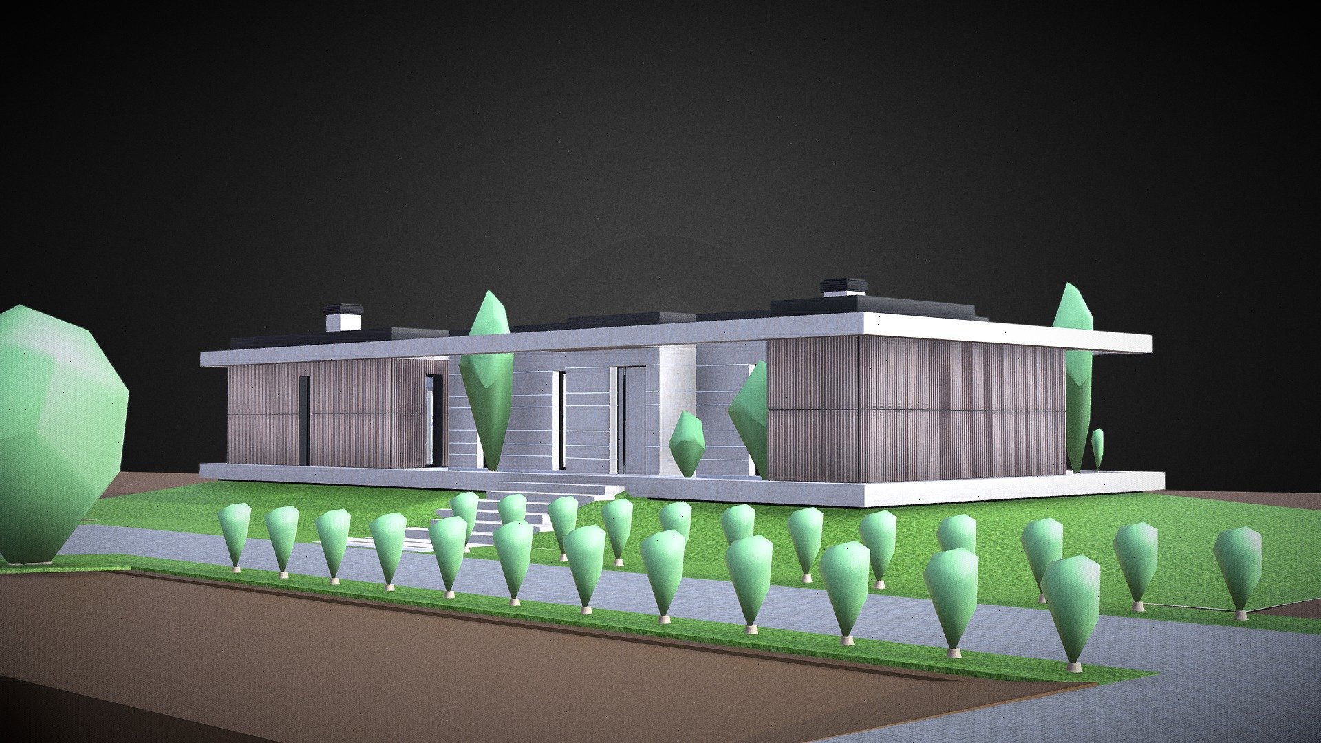 BOCETO INICIAL v2 - 3D model by TOV.ARQ [e6cc869] - Sketchfab