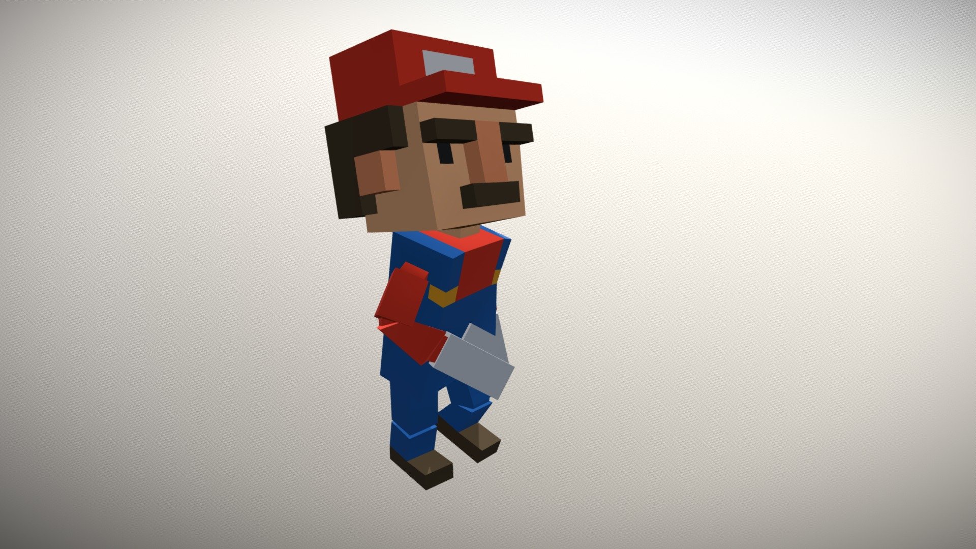 Happy Plumber - 3D model by xmorpher [e6cd0fa] - Sketchfab