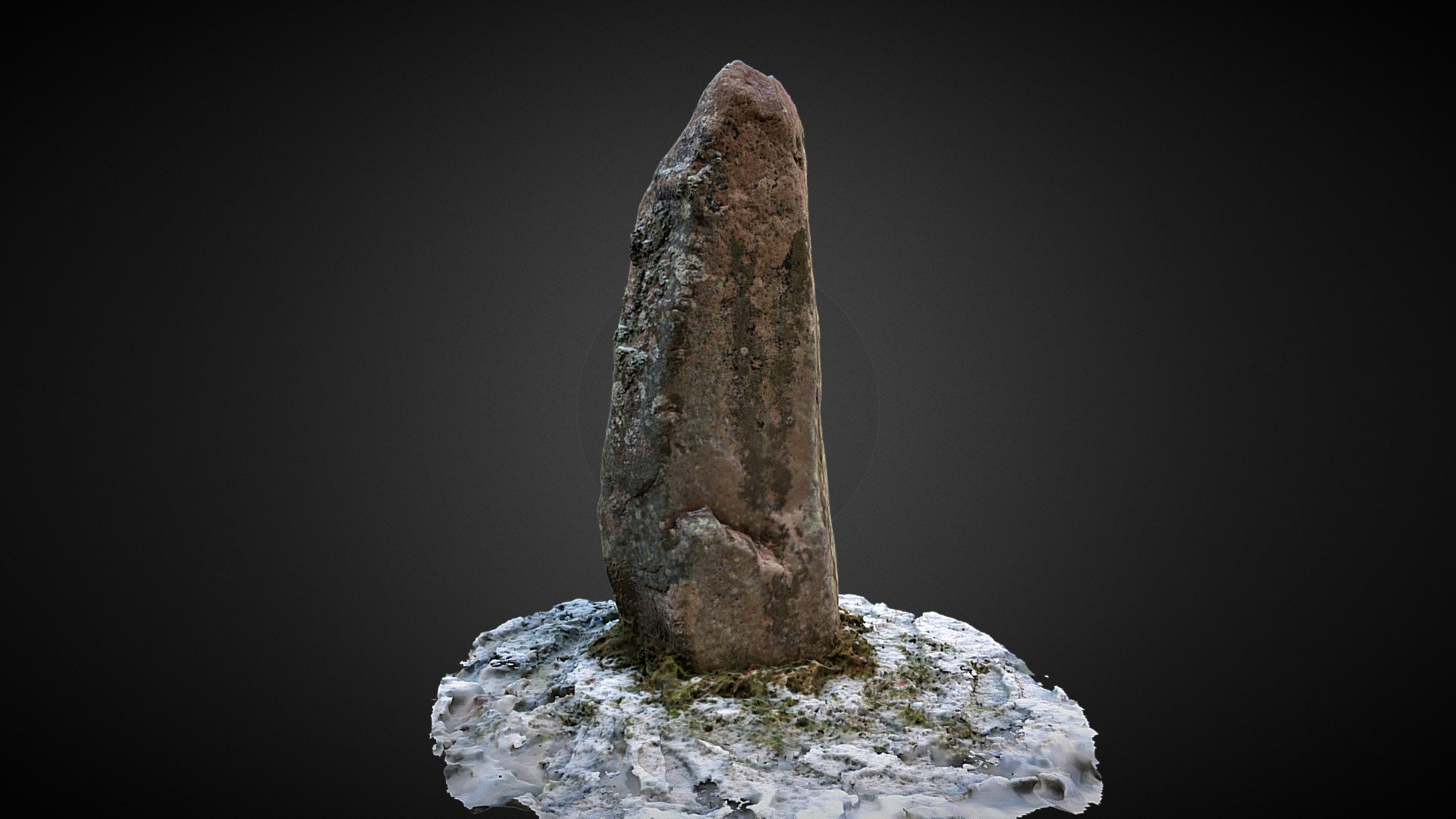 St Lesmo's Church standing stone - Download Free 3D model by Douglas ...