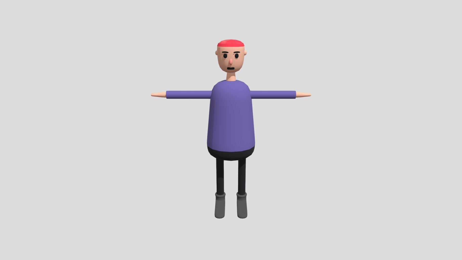 a human body cartoon - Download Free 3D model by raju kumar (@rjkr ...