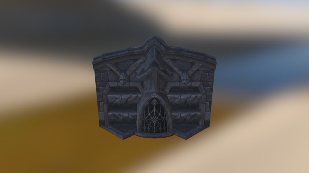 Crypt_wall_003 - 3D model by Crebain (@magomedov.z.a) [e6cf84e] - Sketchfab