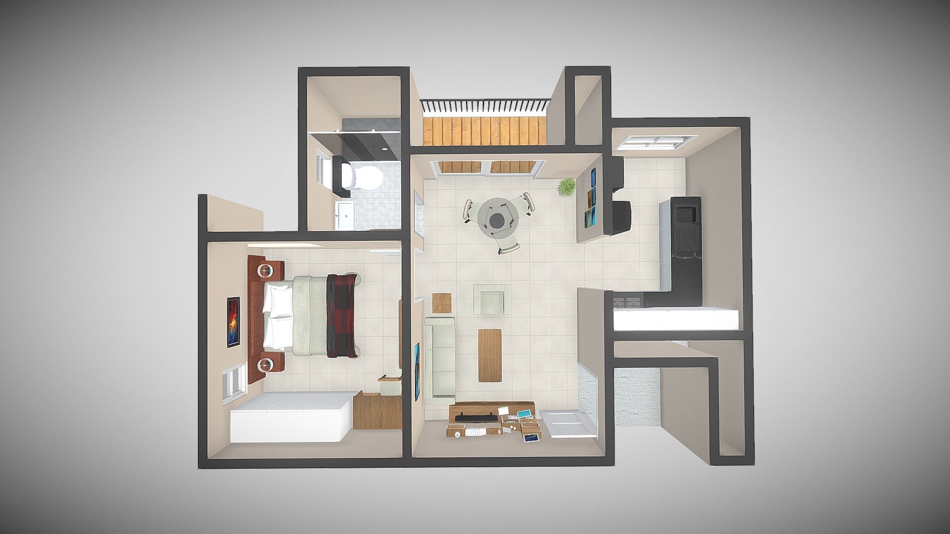 Unit_1 - 3D model by PrestigeGroup [e6d3407] - Sketchfab